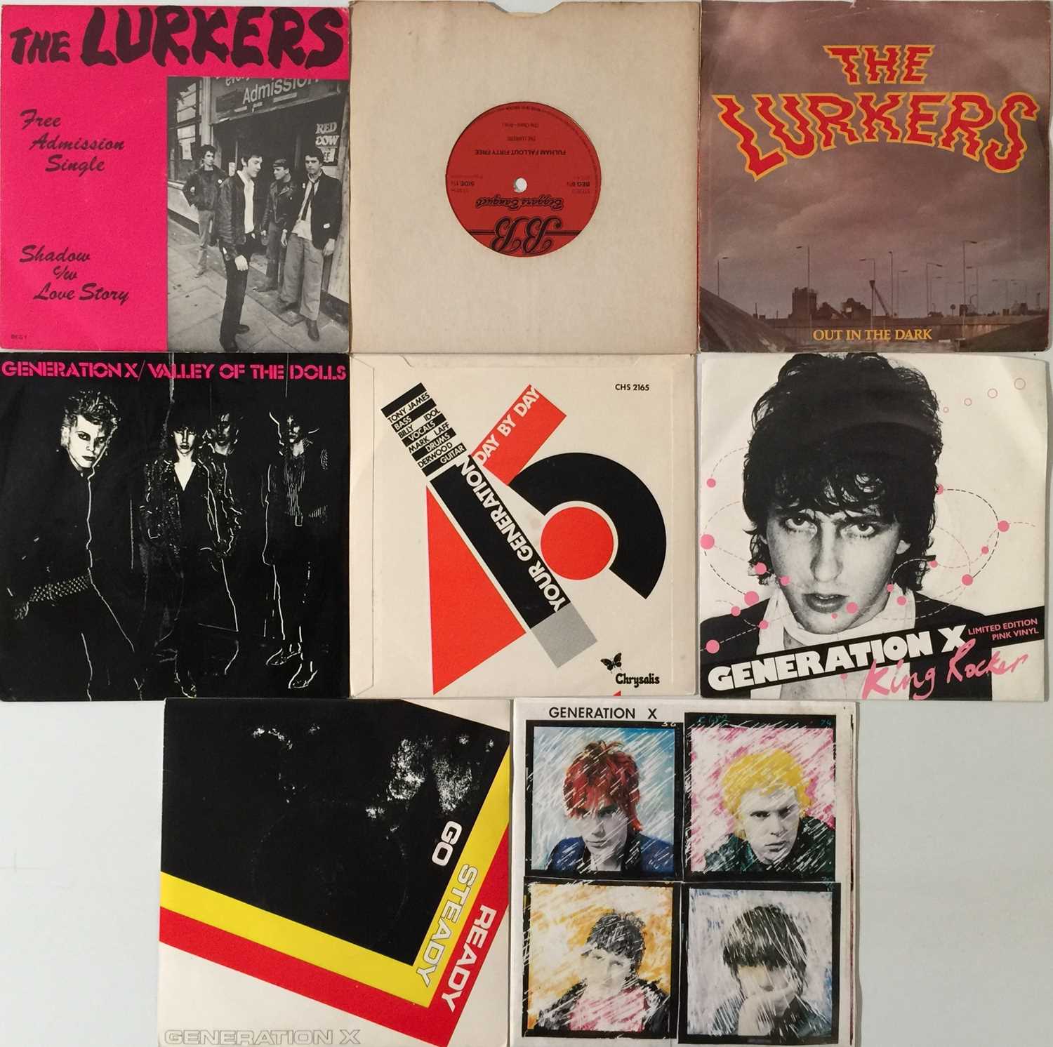 Lot 151 - PUNK ROCK - 7" COLLECTION