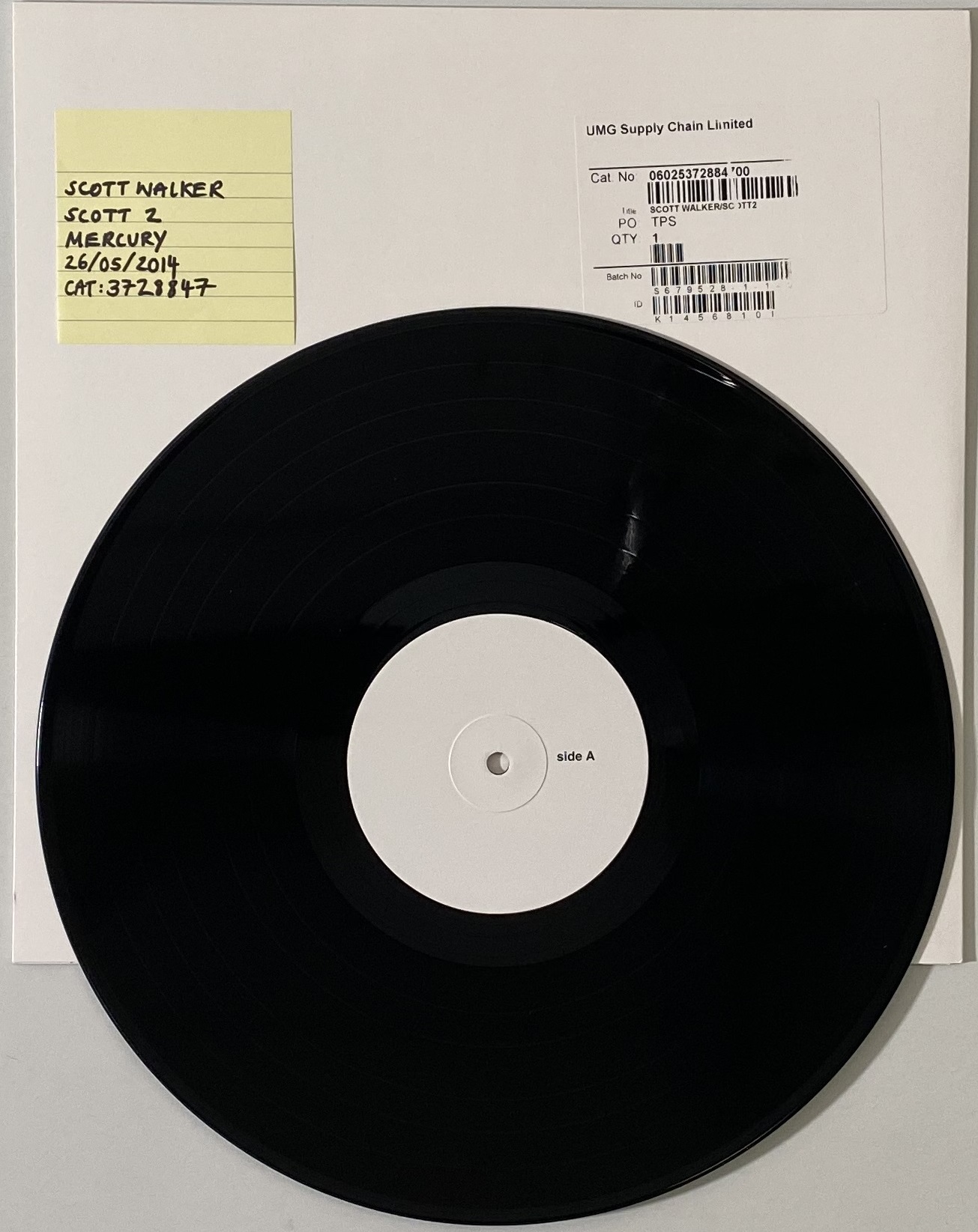 Lot 129 - SCOTT WALKER - SCOTT 2 LP (2014 - MERCURY