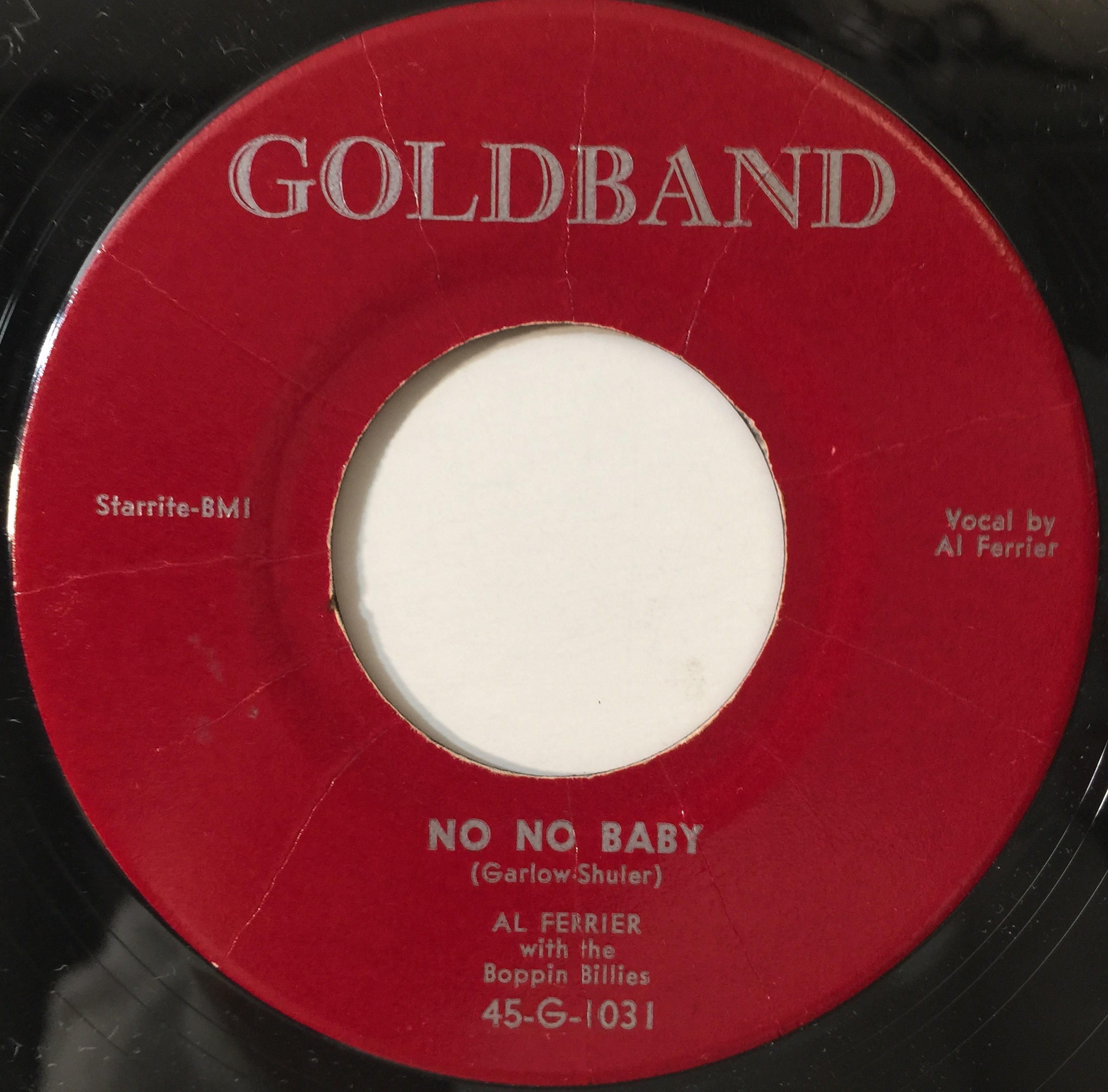 Lot 145 - AL FERRIER - NO NO BABY 7" (ROCKABILLY