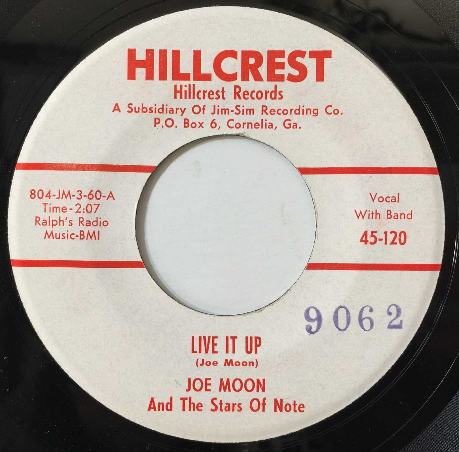 Lot 166 - JOE MOON - LIVE IT UP/ SHE'S GONE 7"