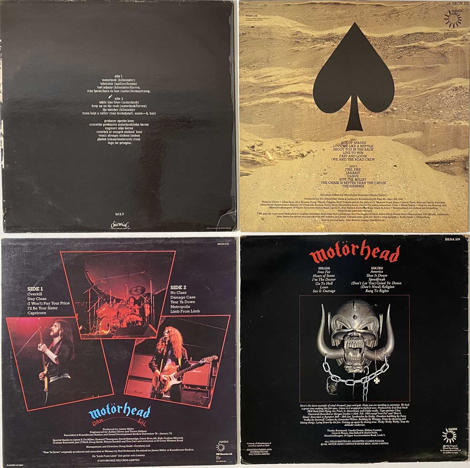 Lot 191 - MOTORHEAD - LPs (WITH OG LTD EDITION