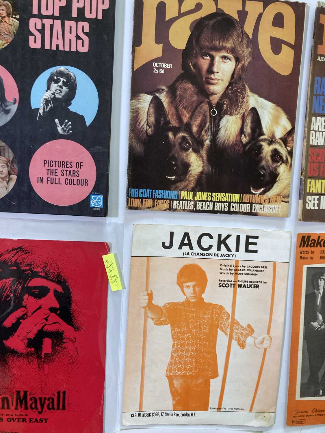 Lot 142 - THE WALKER BROTHERS INC SIGNED PETE FRAME