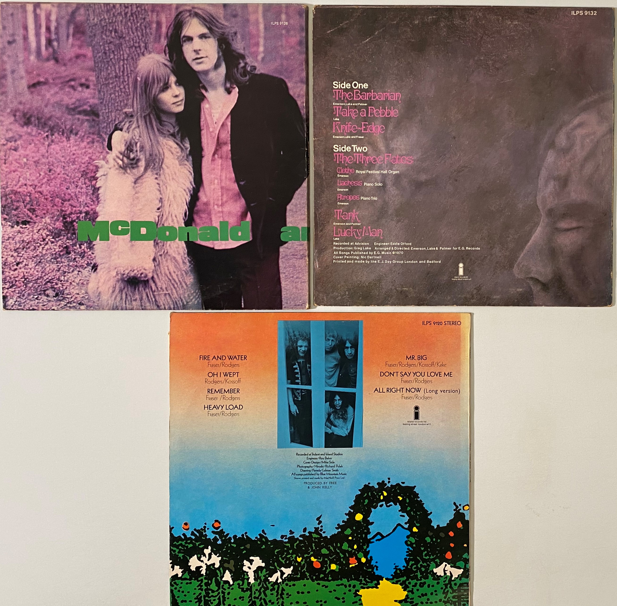 Lot 209 - 1970 'PINK ISLAND' LP RARITIES (PROG/CLASSIC