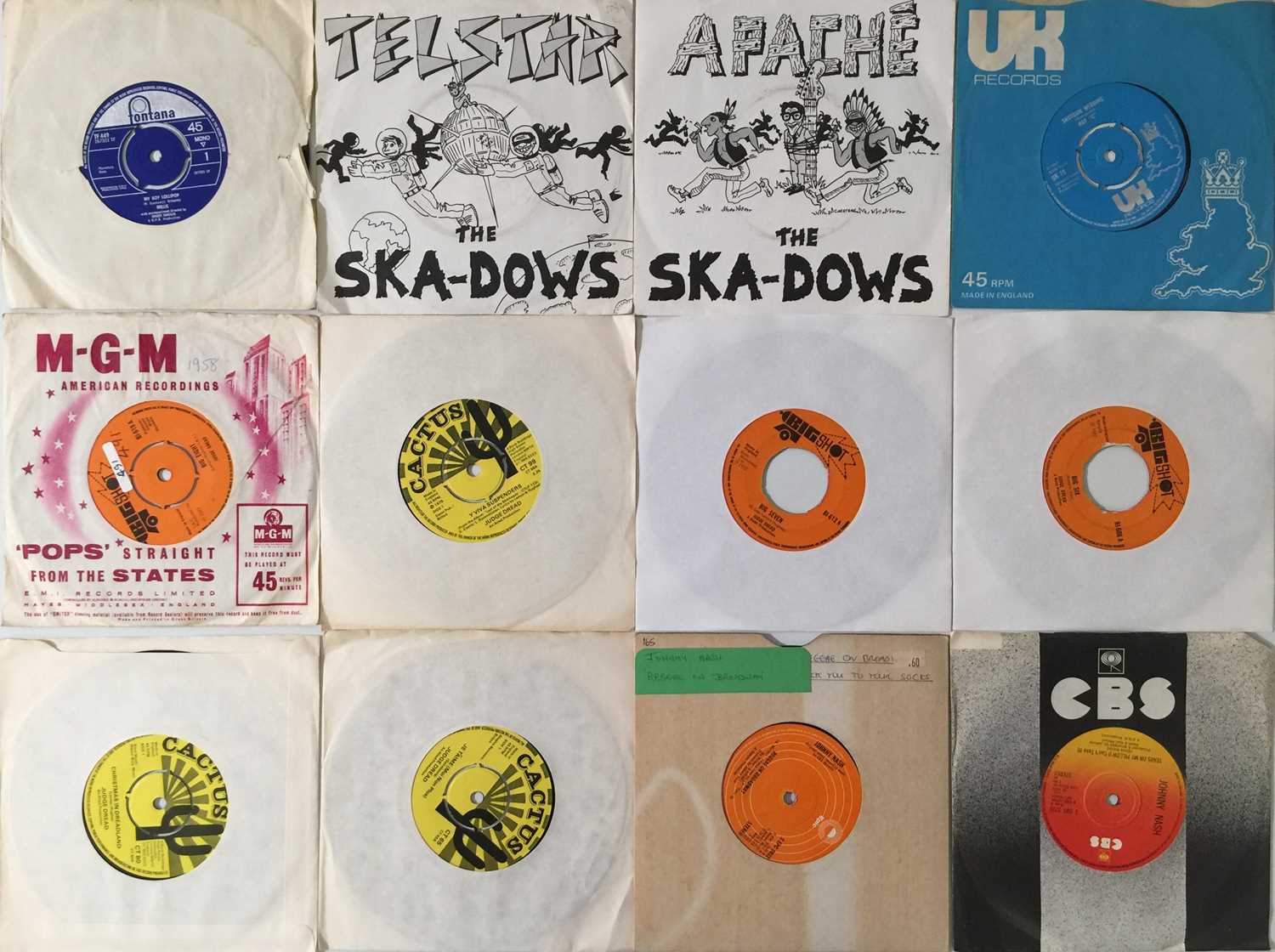 Lot 688 - REGGAE / SKA - 7" COLLECTION