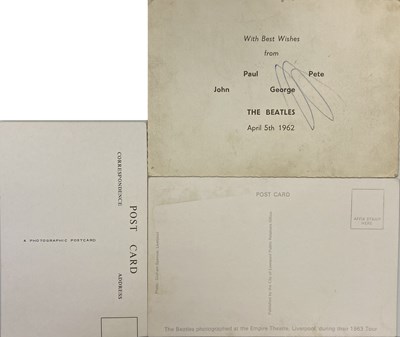 Lot 249 - THE BEATLES EARLY PROMOTIONAL POSTCARDS INC