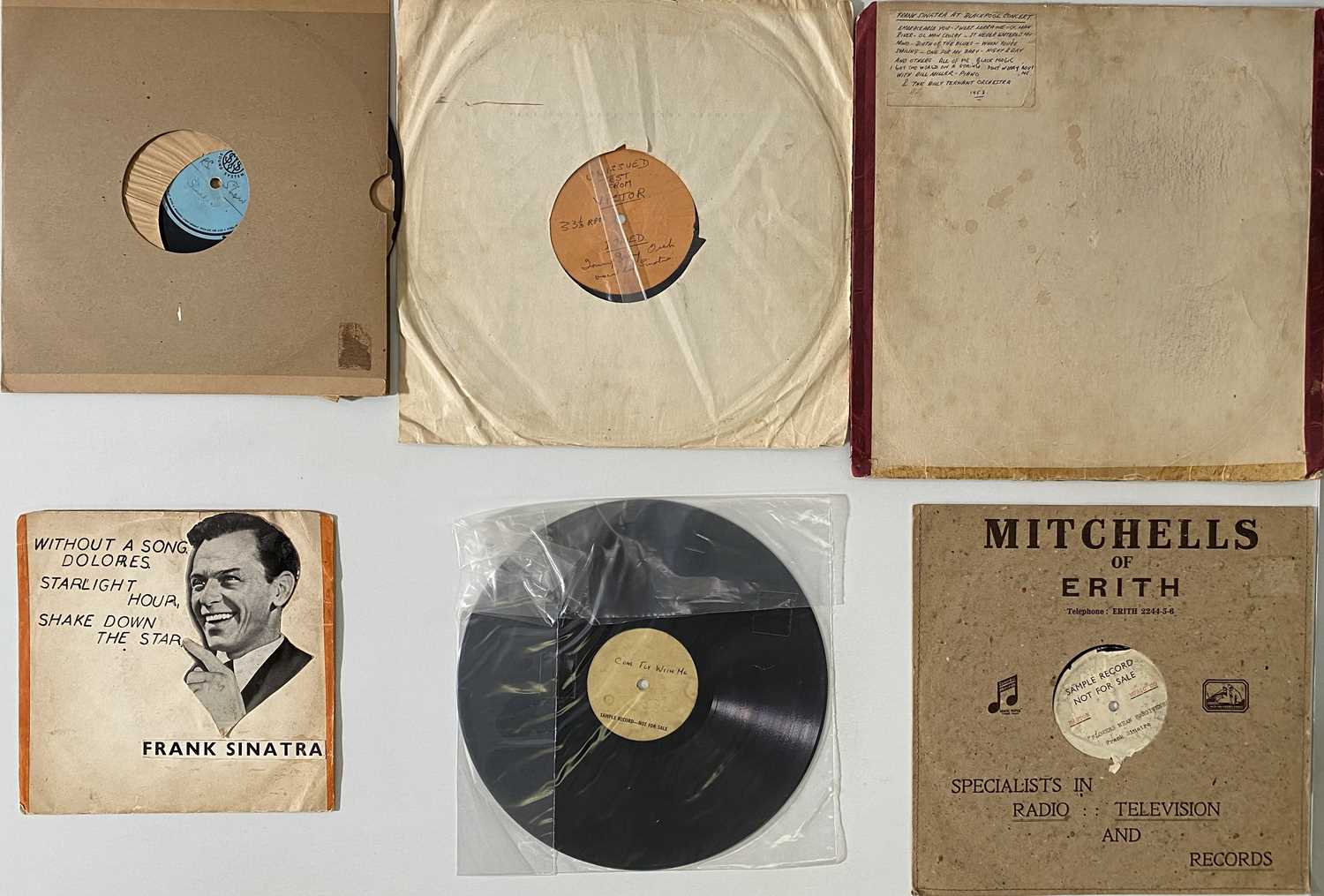Lot 226 - FRANK SINATRA - ACETATE RECORDINGS