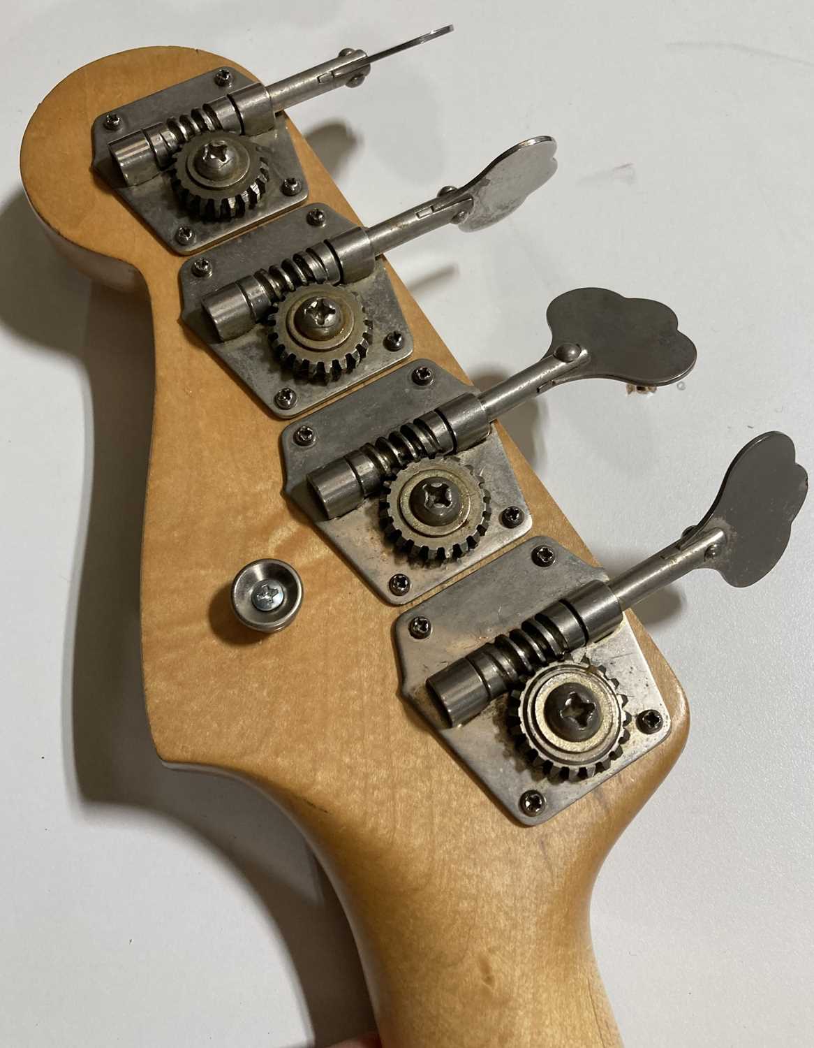 Lot 35 - 1965 PINK FENDER PRECISION BASS