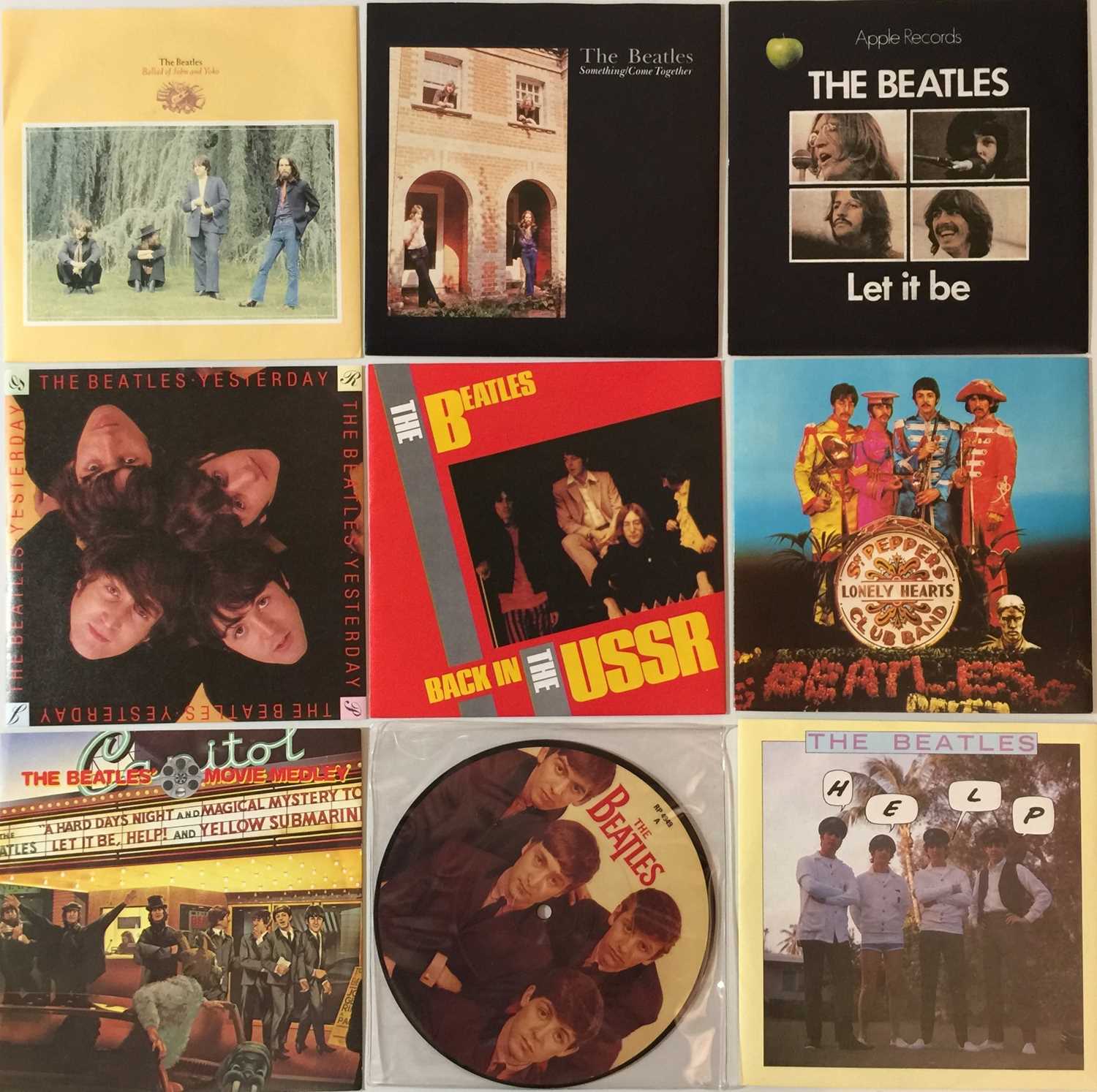 Lot 27 - THE BEATLES - THE BEATLES SINGLE COLLECTION