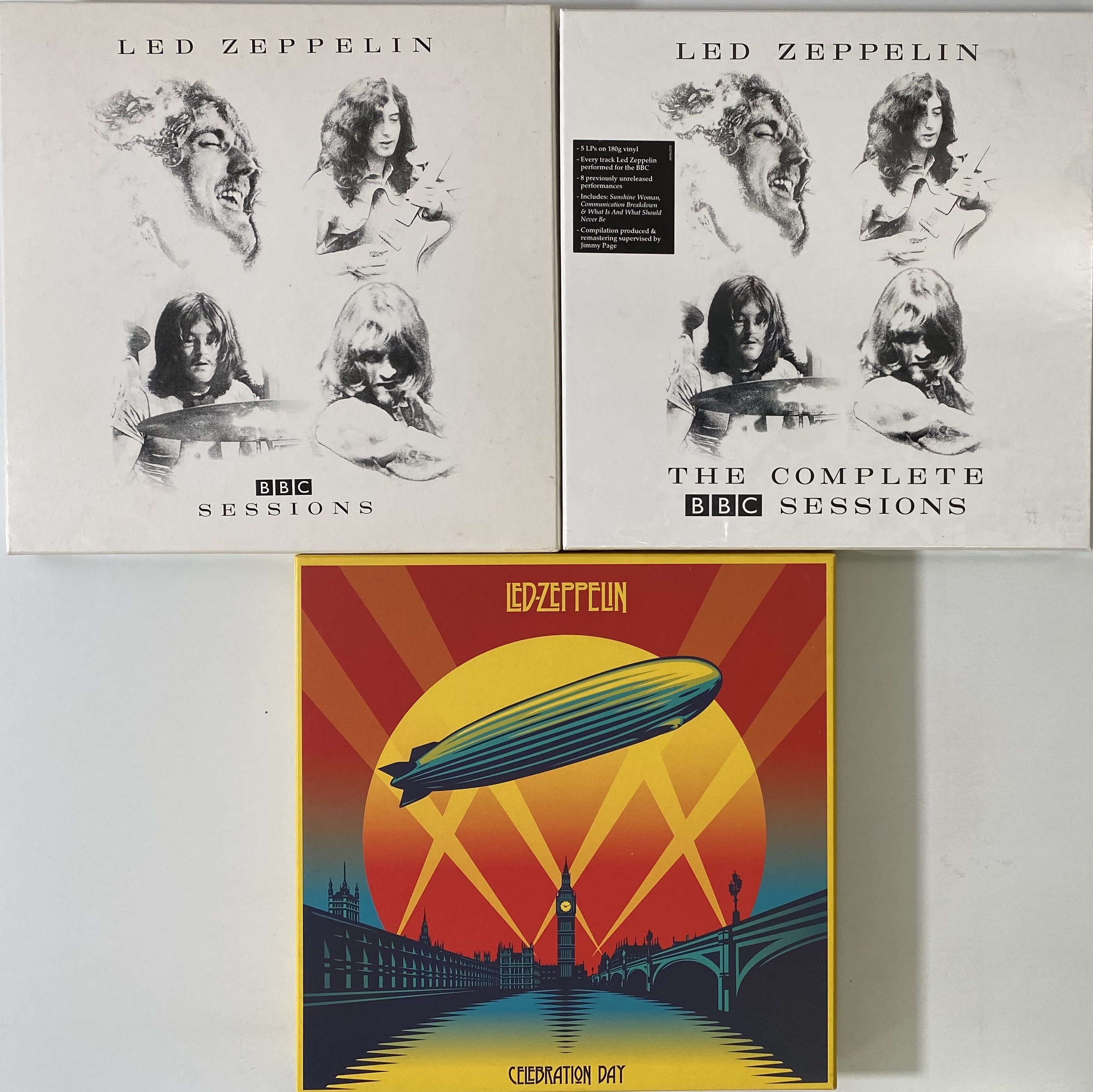 Lot 246 - LED ZEPPELIN - BOX SET RARITY BUNDLE