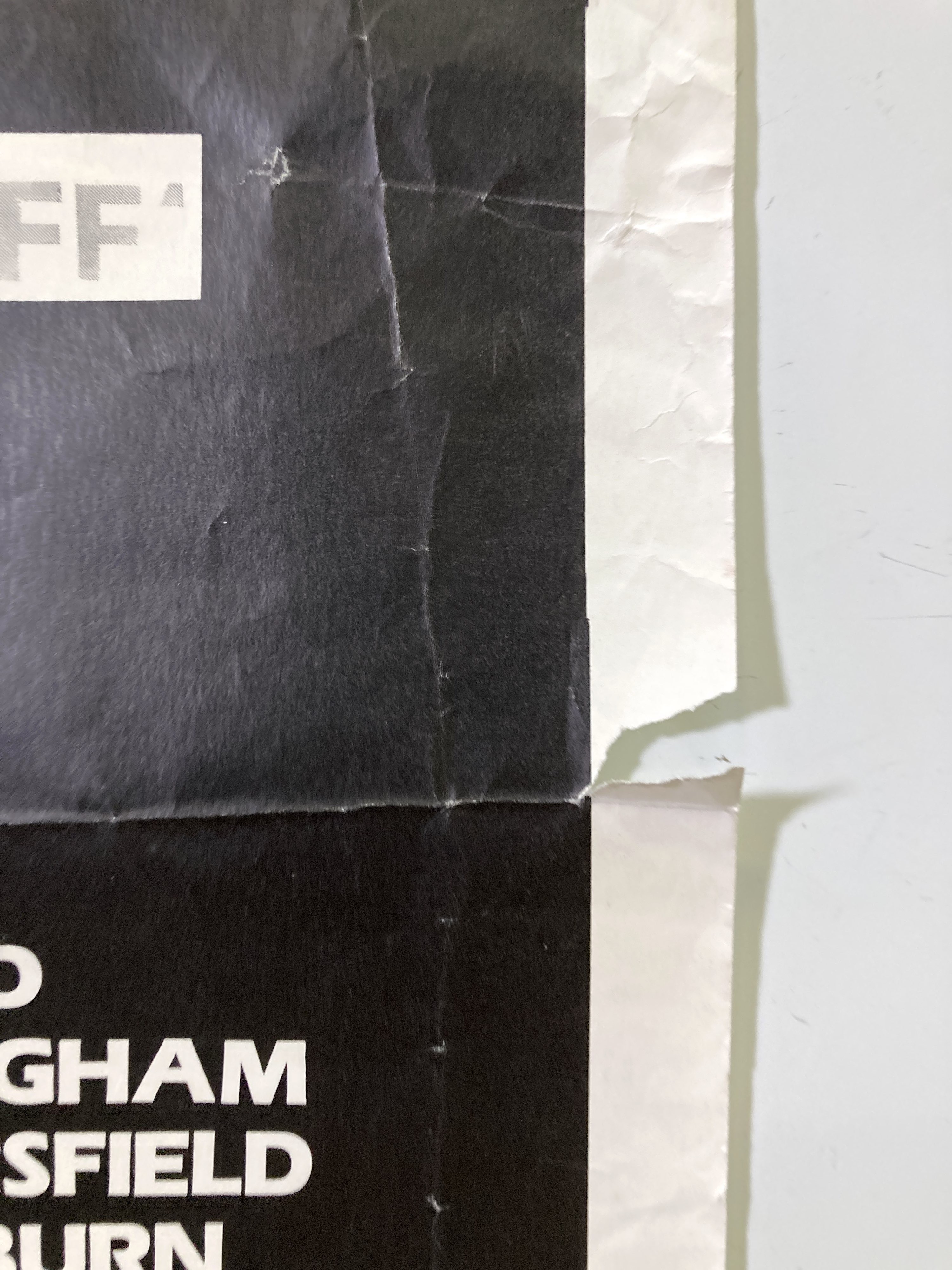 Lot 279 - THE FALL - 1986 TOUR POSTER.