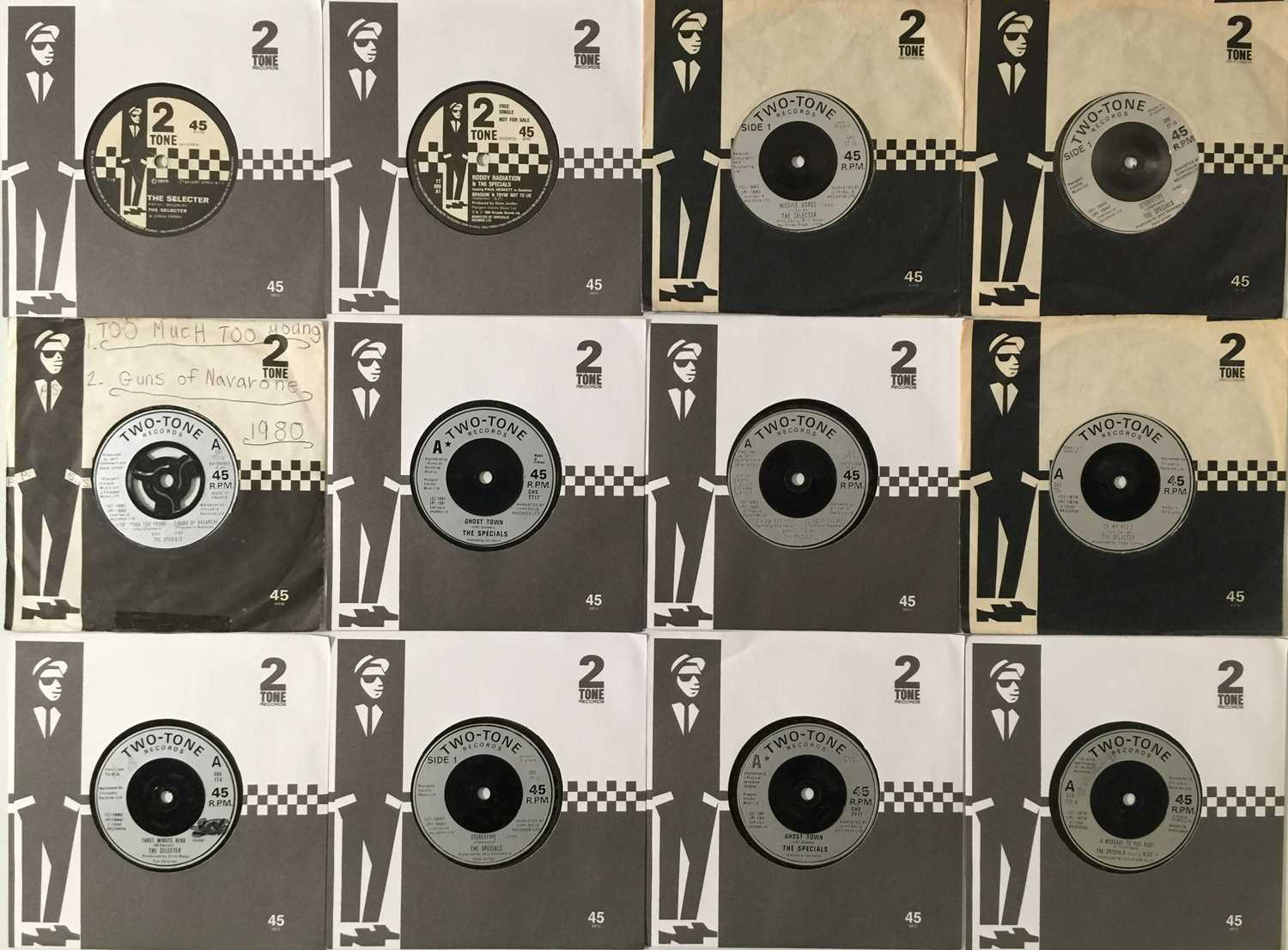 Lot 703 - TWO TONE / SKA - 7" COLLECTION