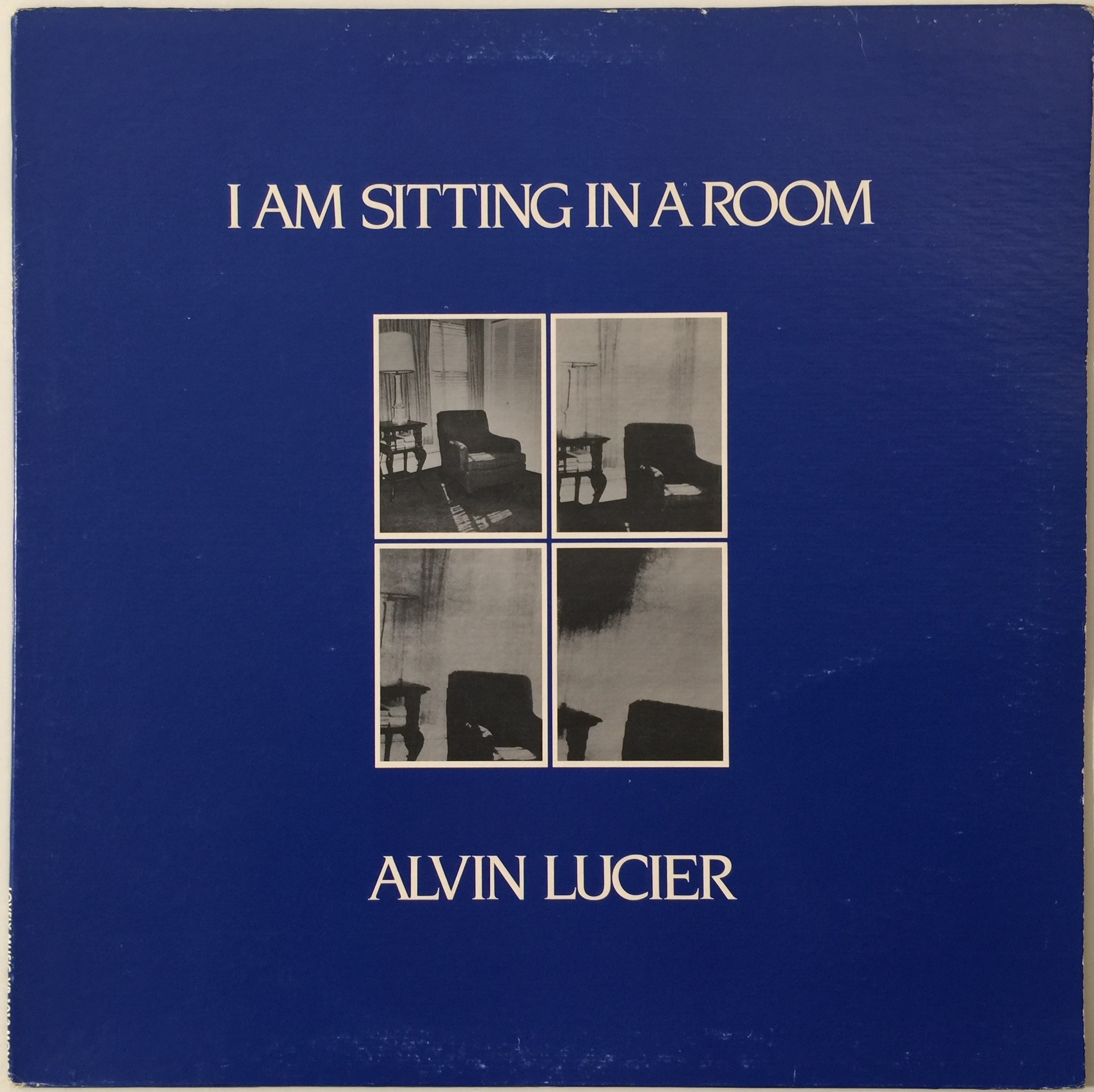 Lot 277 - ALVIN LUCIER - I AM SITTING IN A ROOM LP