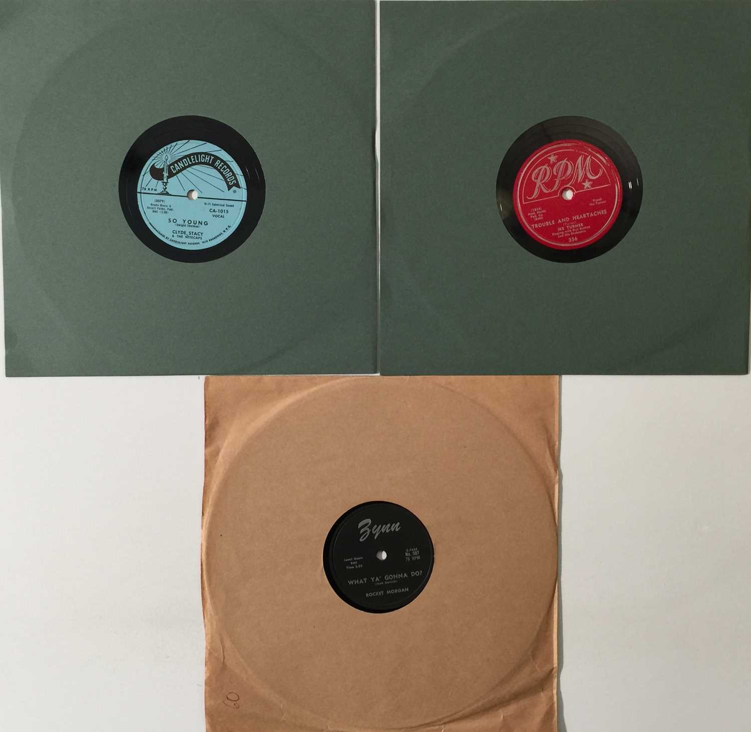 Lot 255 - ROCKET MORGAN/IKE TURNER/CLYDE STACY