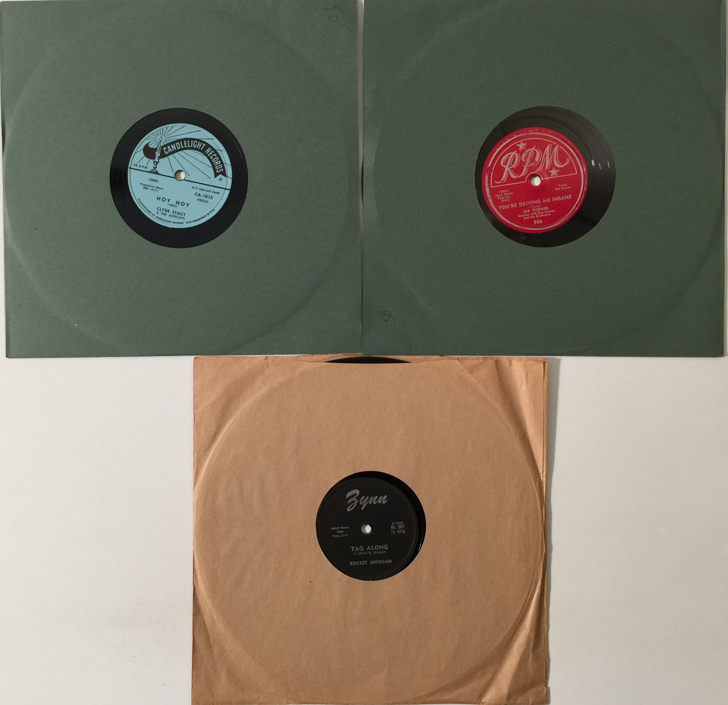 Lot 255 - ROCKET MORGAN/IKE TURNER/CLYDE STACY