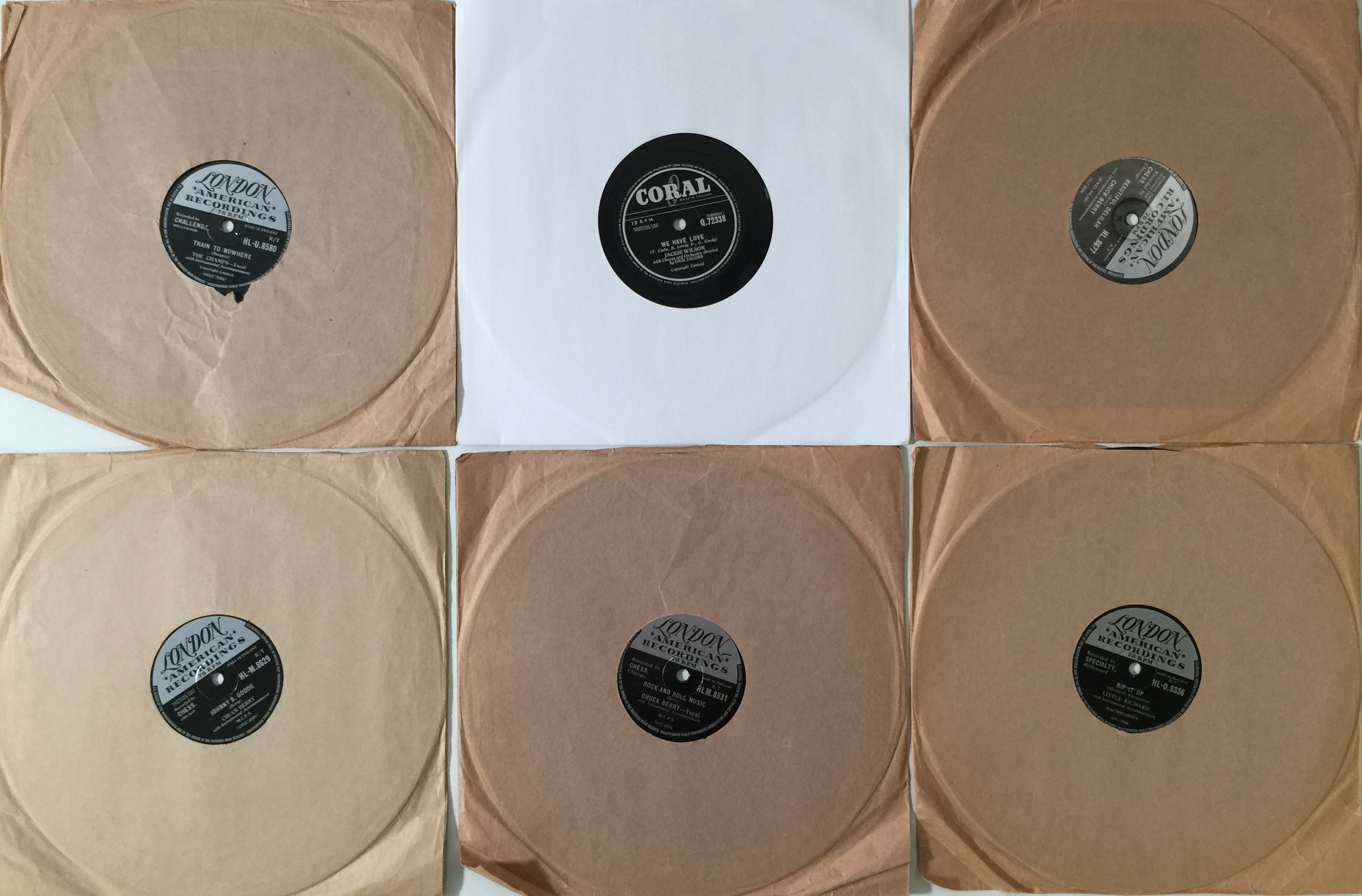 Lot 301 - LONDON RECORDS - ORIGINAL UK R&R 10" 78RPM