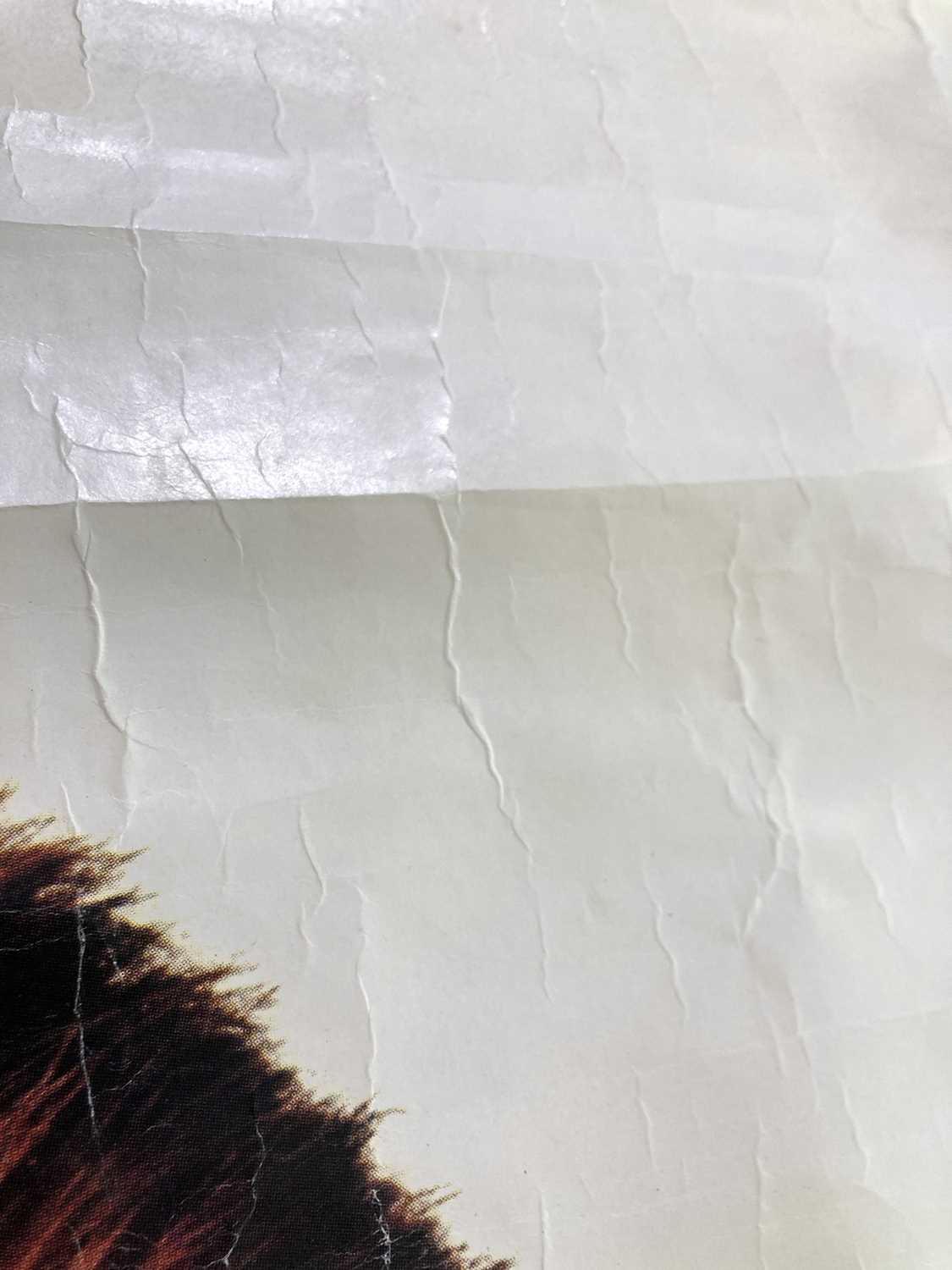 Lot 381 - DAVID BOWIE - ORIGINAL ALADDIN SANE POSTER