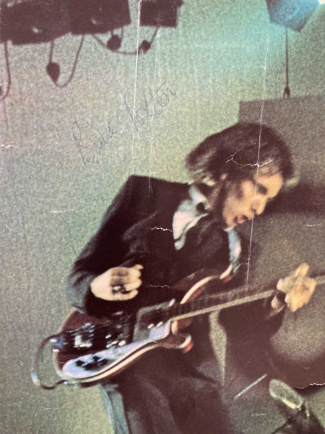 Lot 494 - THE JAM - A POSTER SIGNED BY RICK BUCKLER