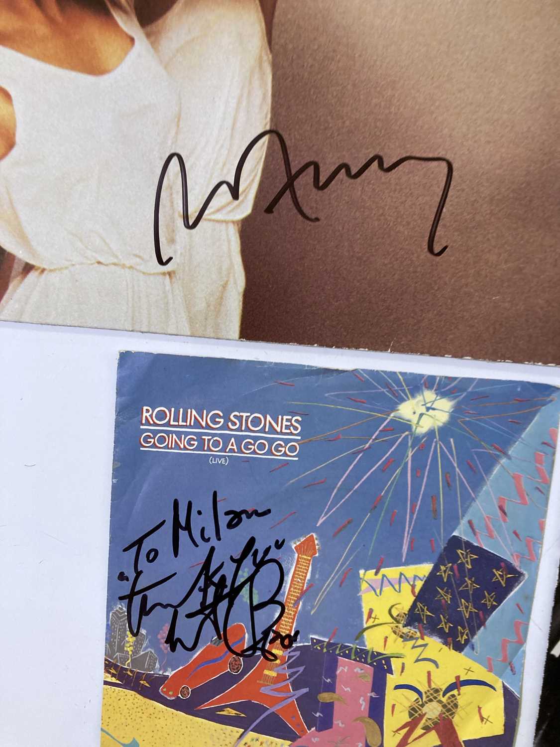 Lot 299 - SIGNED RECORDS - ROCK LEGENDS - ROLLING