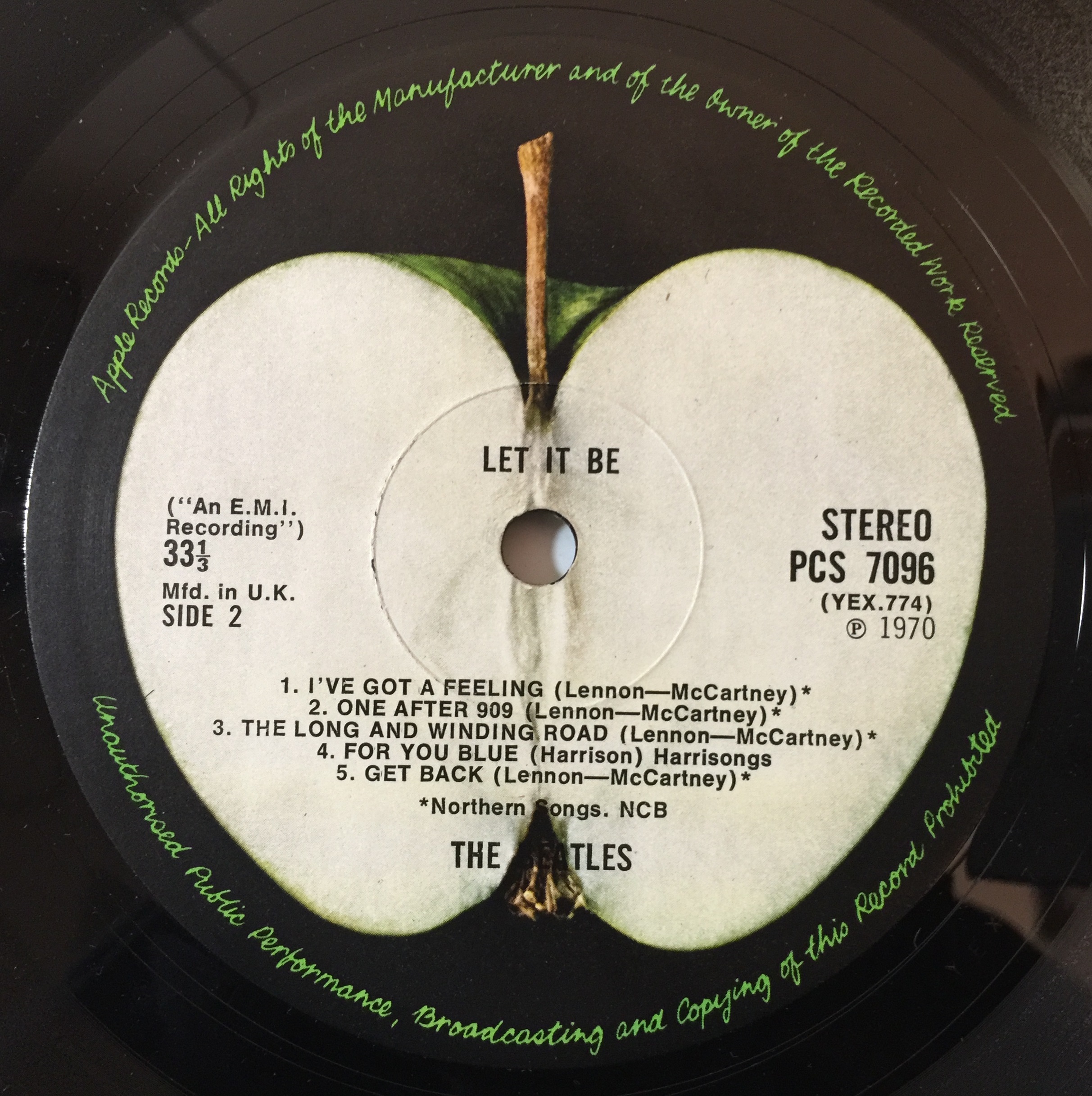 Lot 61 - THE BEATLES - LET IT BE - ORIGINAL UK LP SET