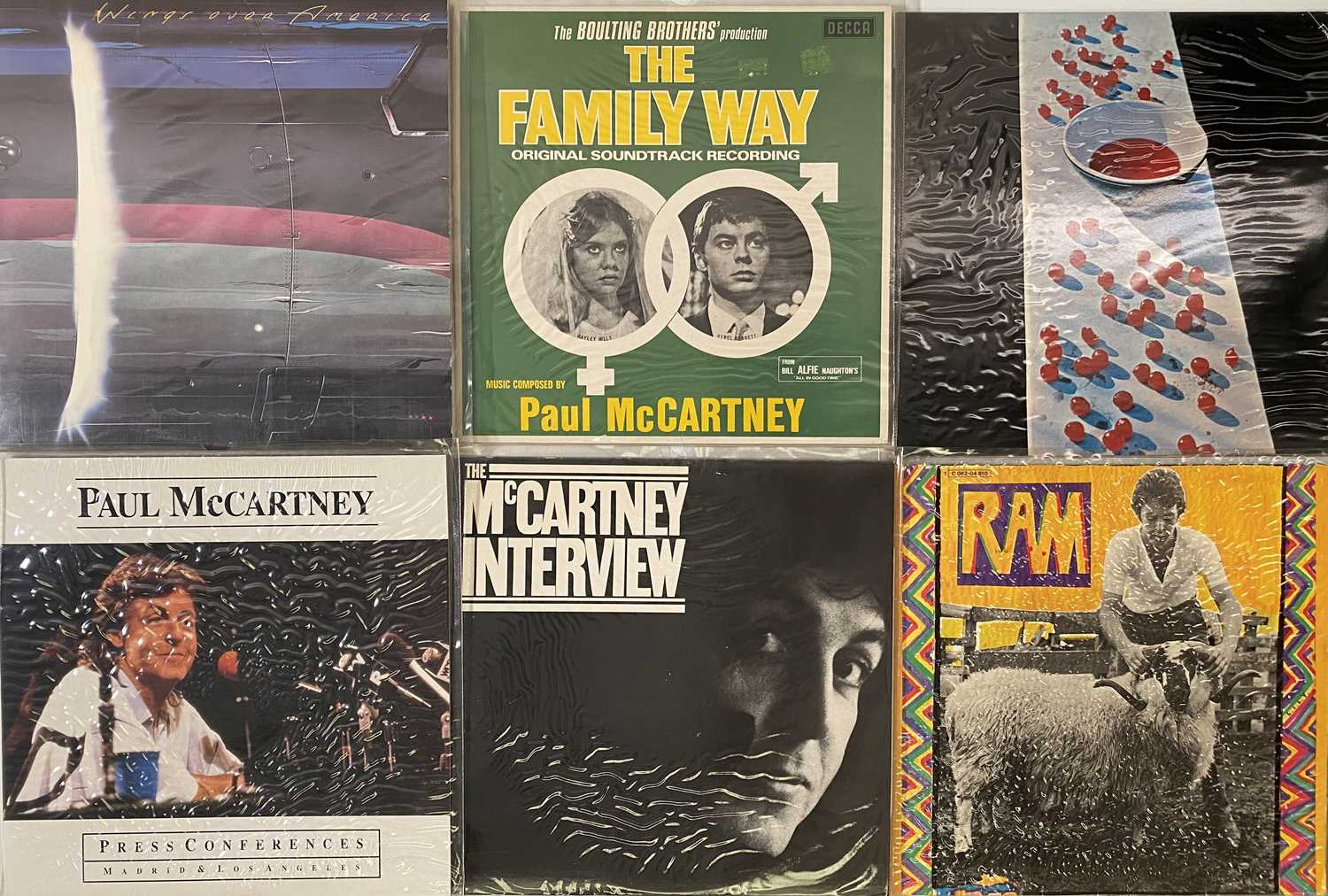 Lot 761 - PAUL MCCARTNEY - LP COLLECTION