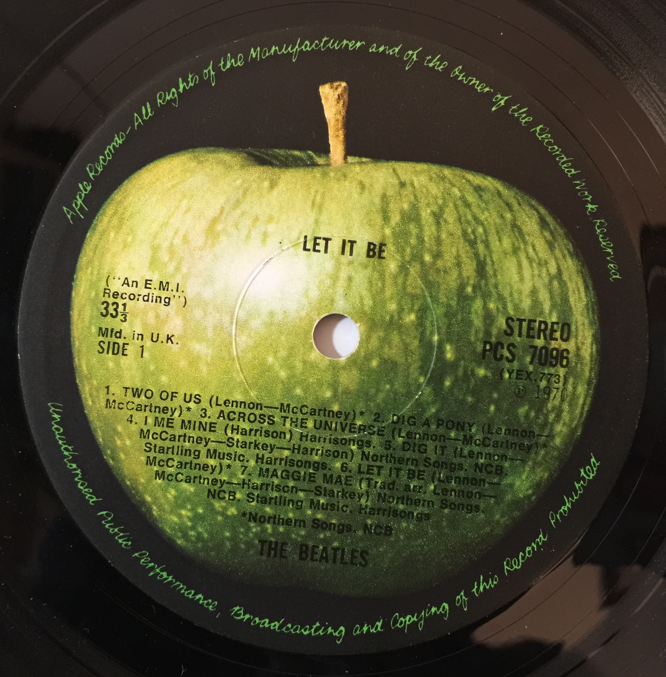 Lot 70 - THE BEATLES - LET IT BE - ORIGINAL UK LP SET