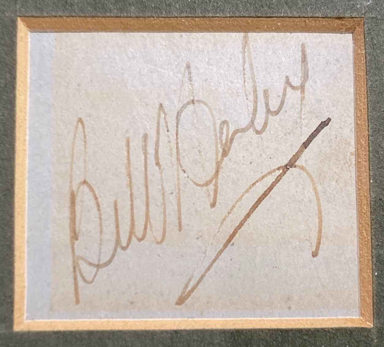 Lot 393 - ROCK AND ROLL AUTOGRAPHS - HALEY / BERRY