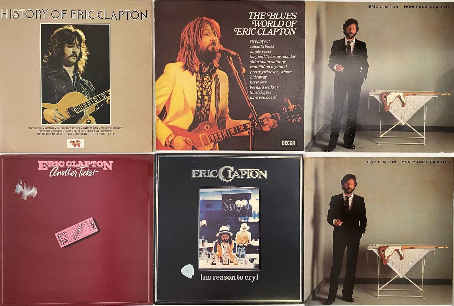 Lot 994 - ERIC CLAPTON - LP/12" COLLECTION ARCHIVE