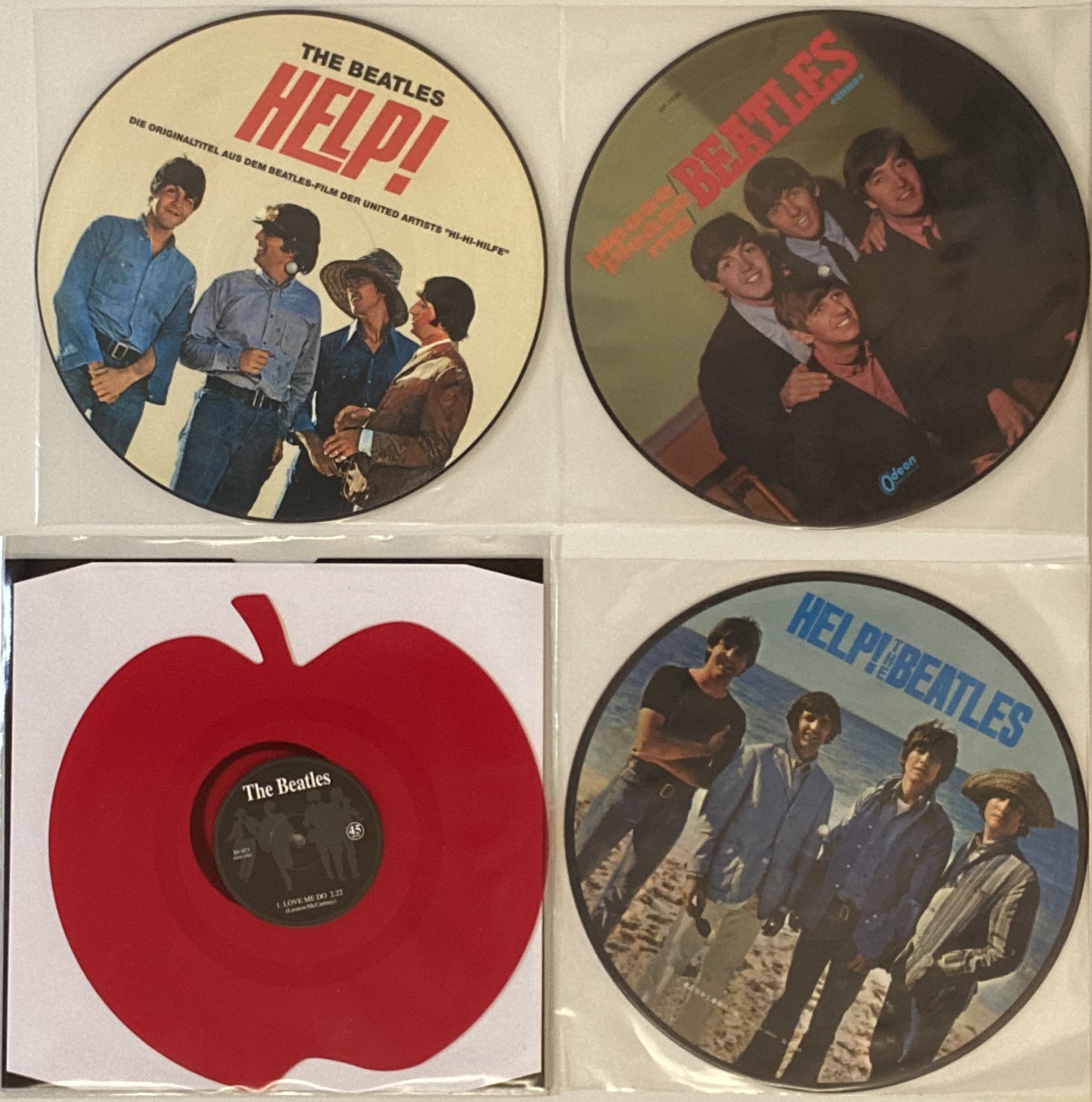 Lot 82 - THE BEATLES - PICTURE DISC RELEASES (LARGELY