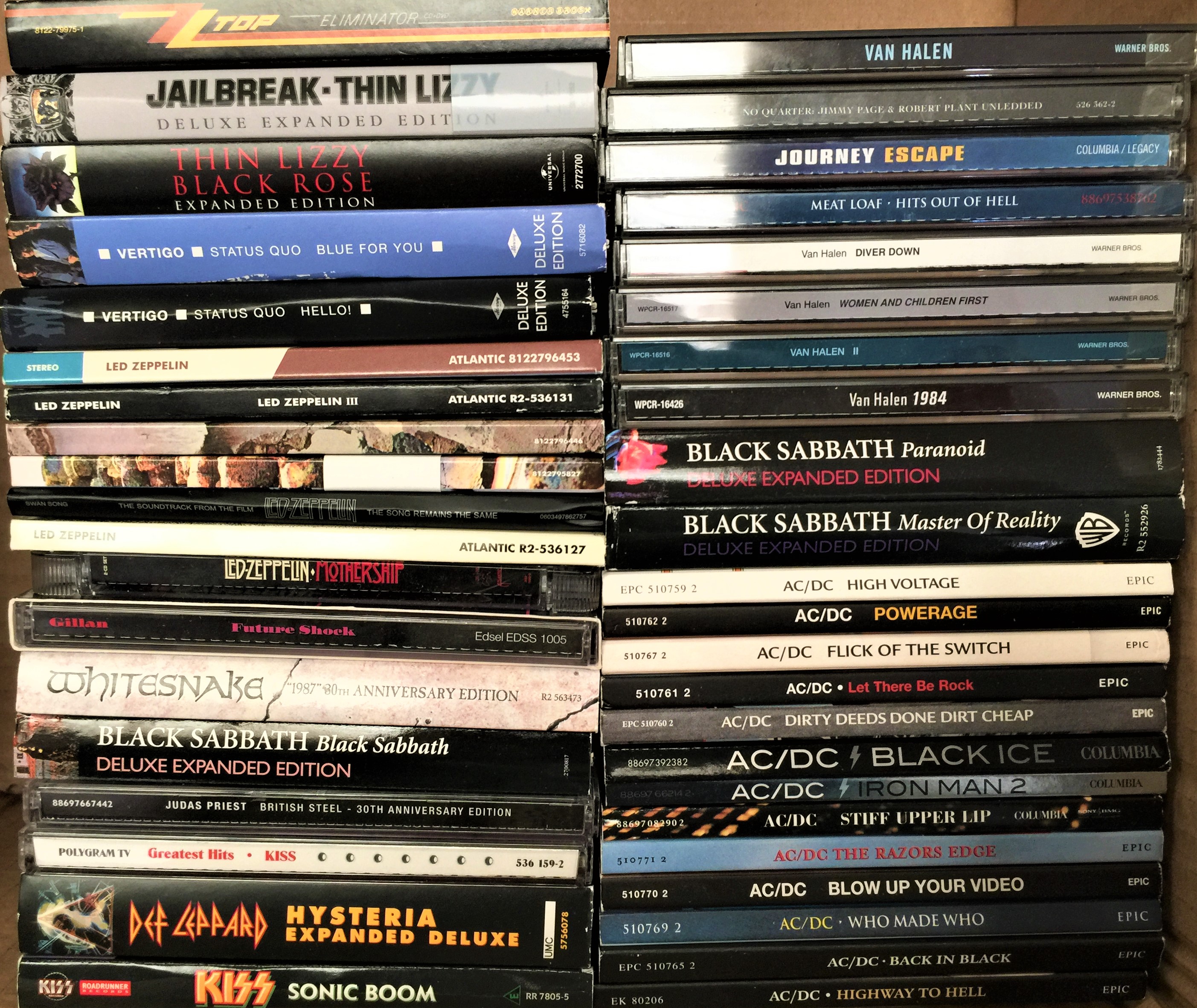 Lot 967 - METAL / HEAVY ROCK - CD COLLECTION