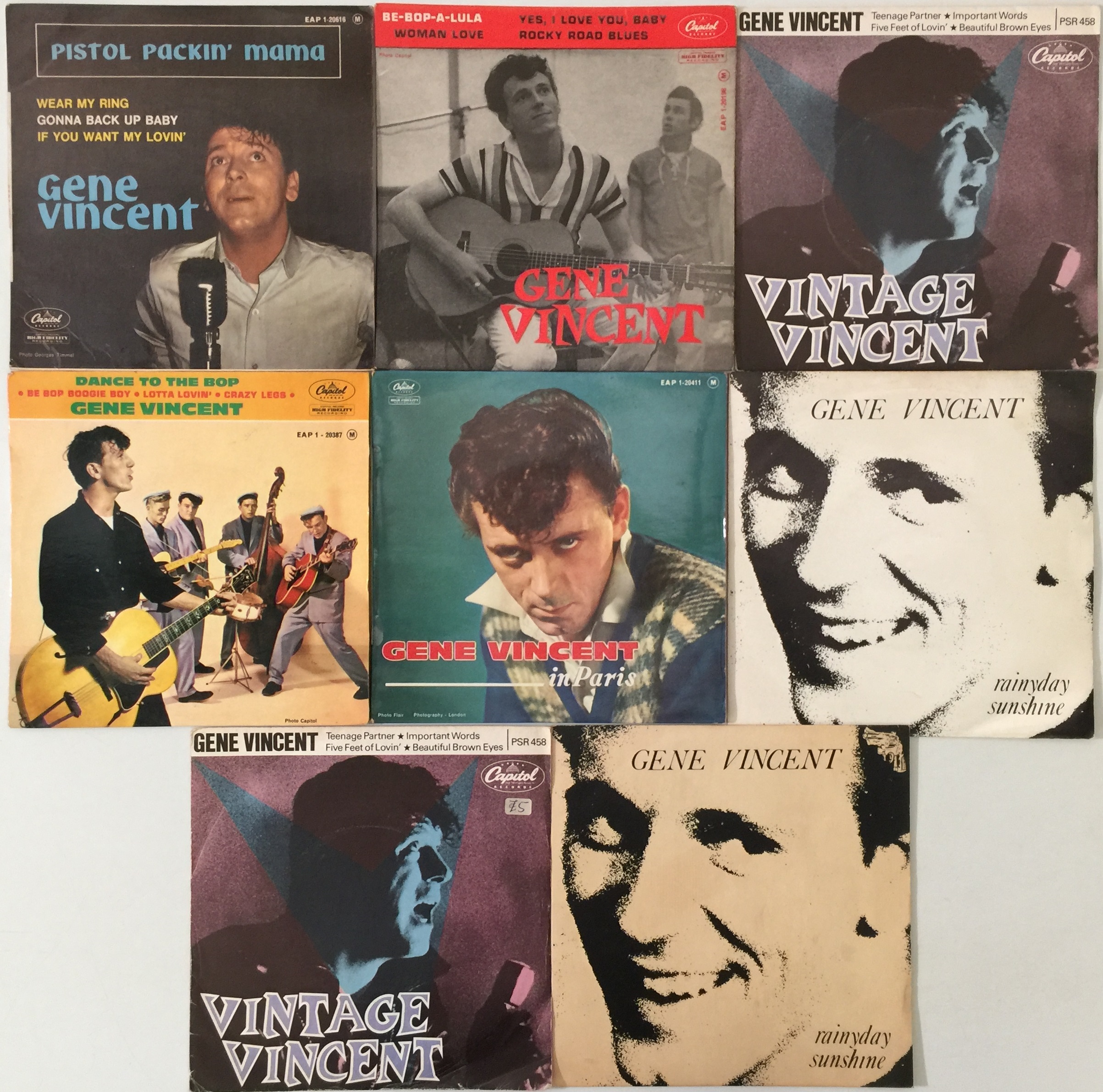 Lot 1008 - GENE VINCENT - EP COLLECTION