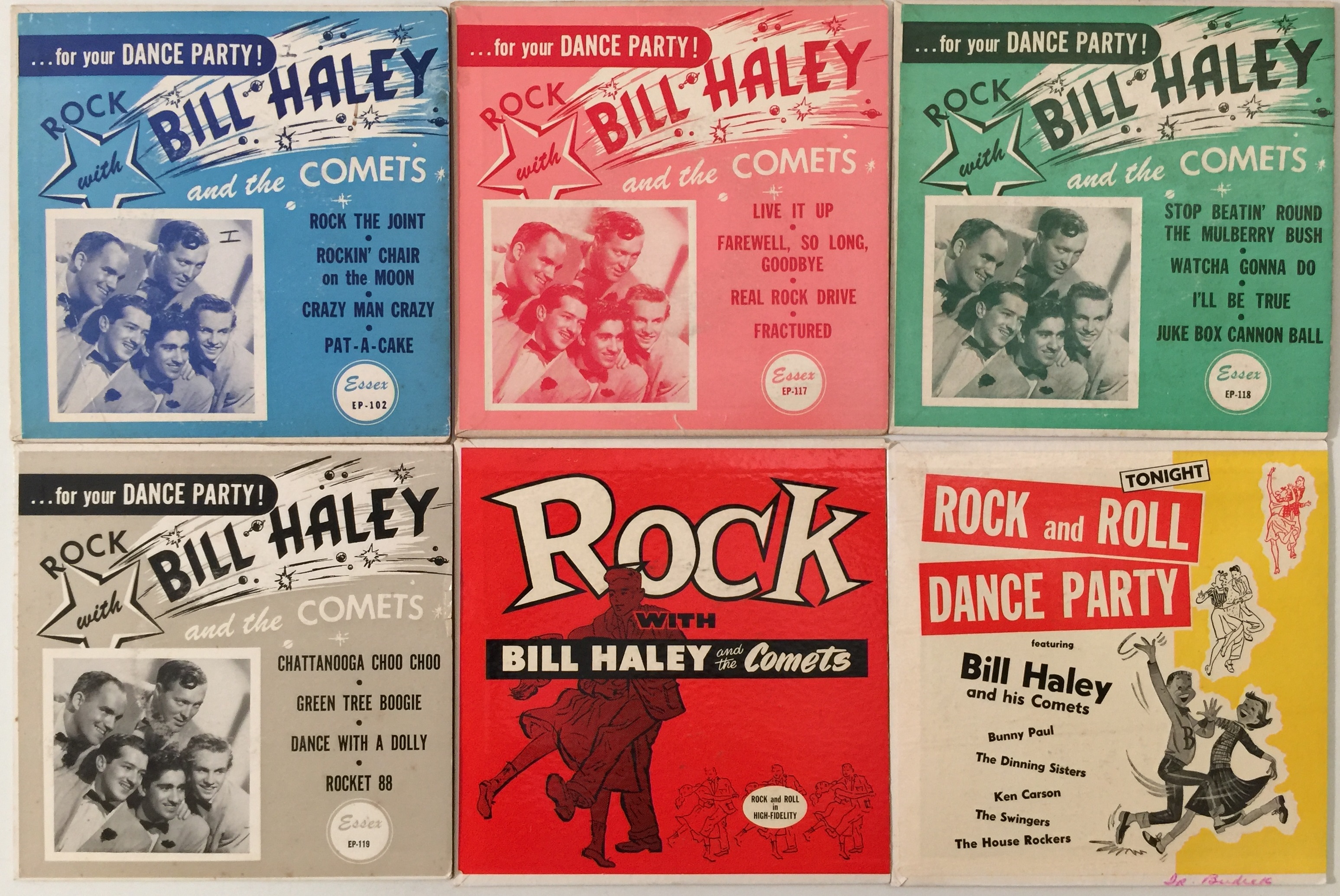 Lot 1010 - BILL HALEY - EARY US EPs