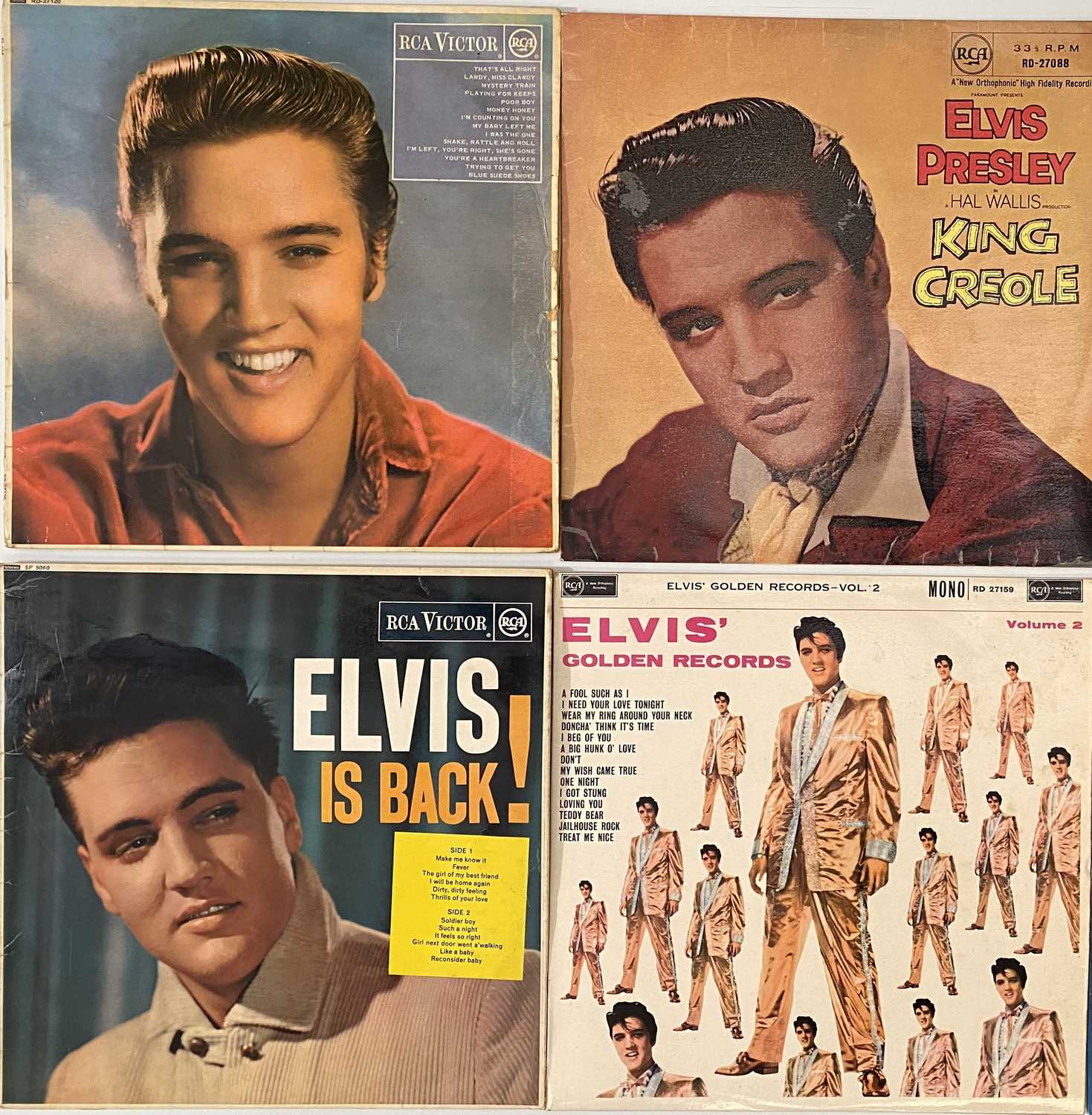 Lot 1027 - ELVIS PRESLEY - LP COLLECTION