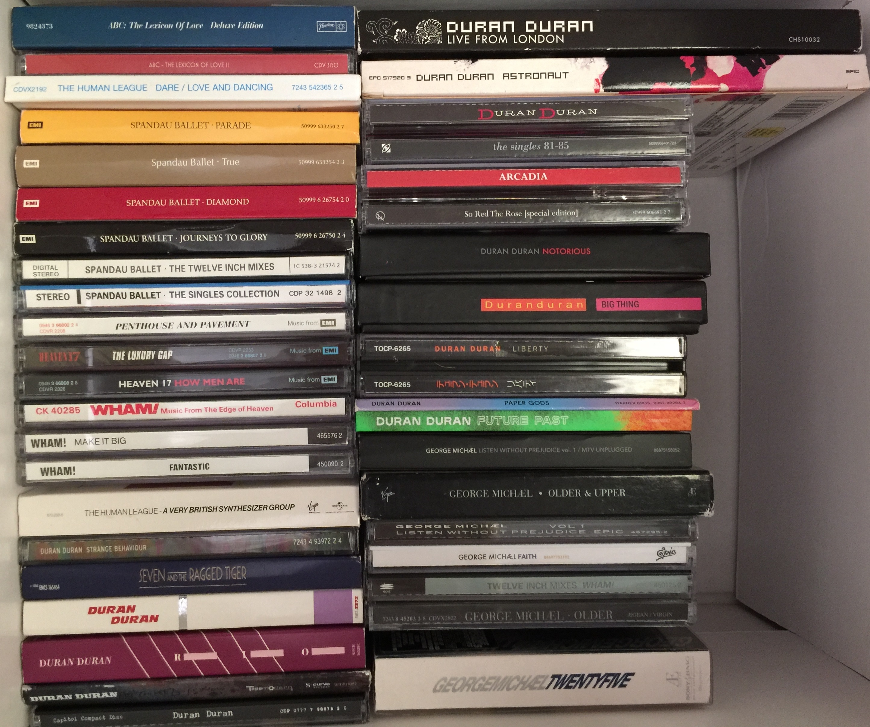 Lot 975 - COOL SYNTH POP - CD COLLECTION