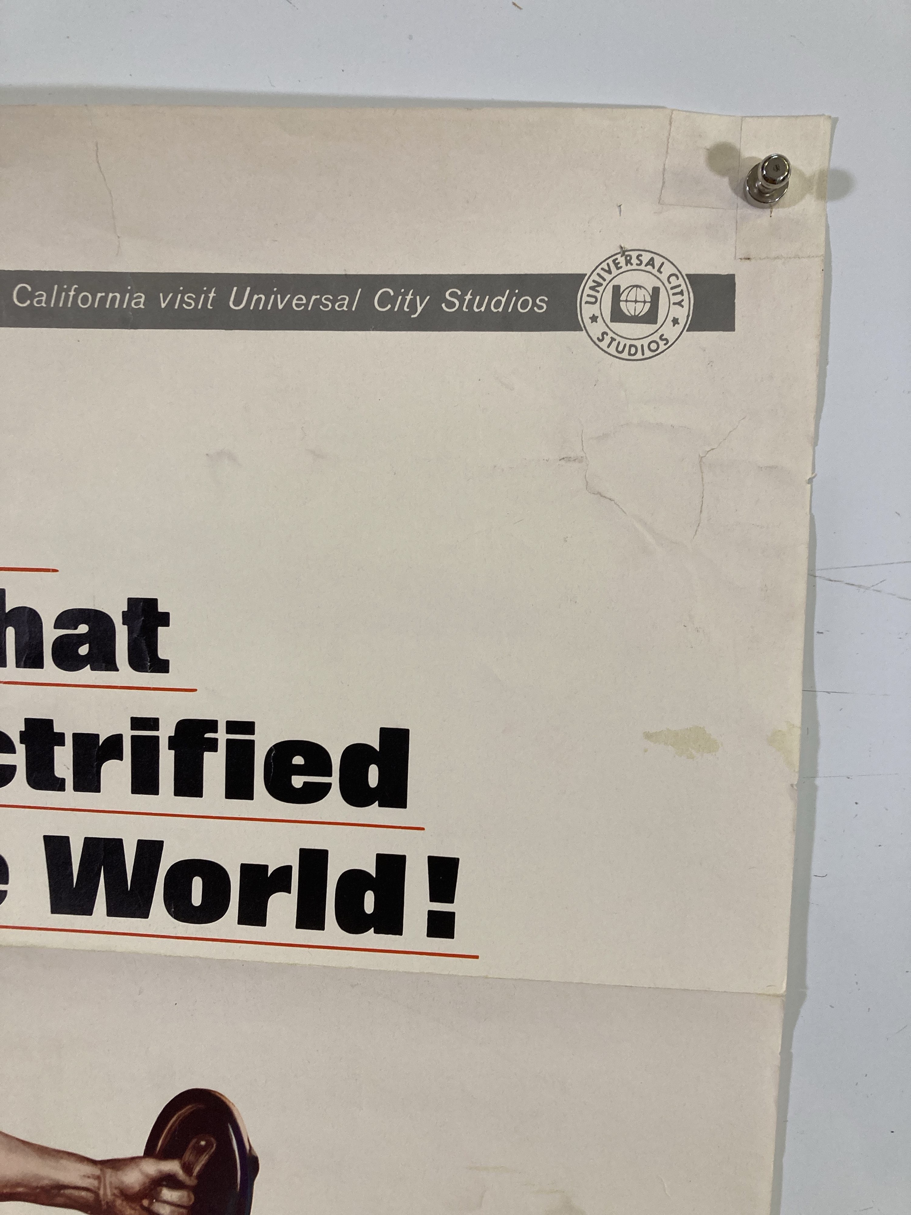 Lot 130 - SPARTACUS (1967) ONE SHEET POSTER.