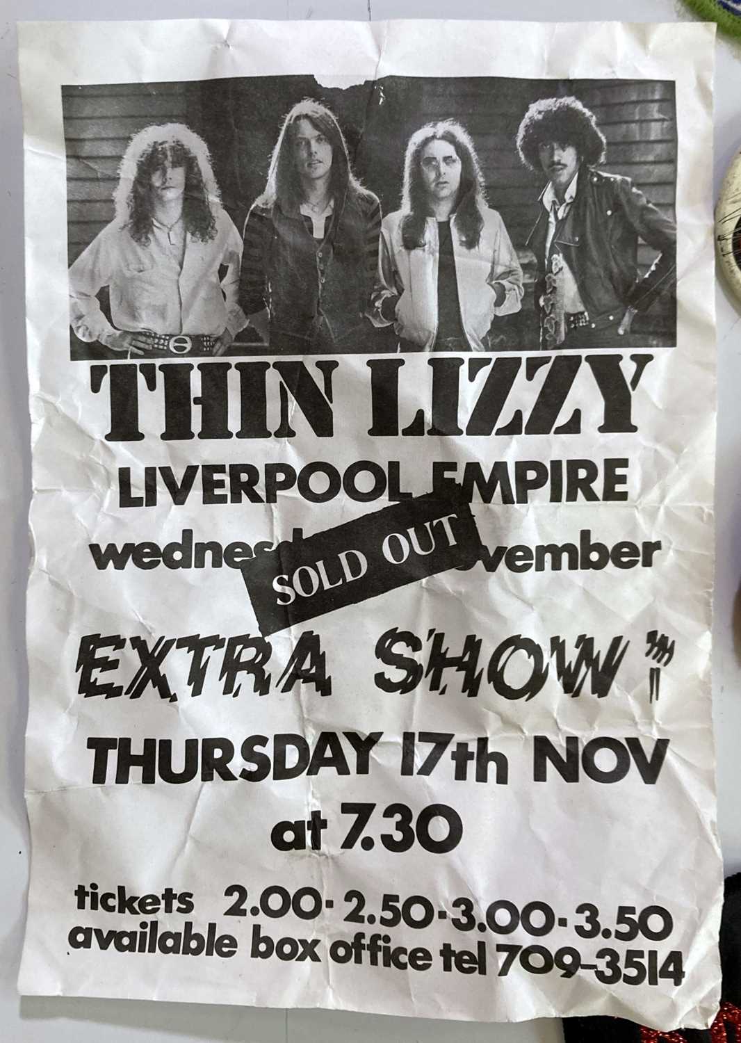Lot 178 - LIVERPOOL CONCERT MEMORABILIA - UFO POSTER
