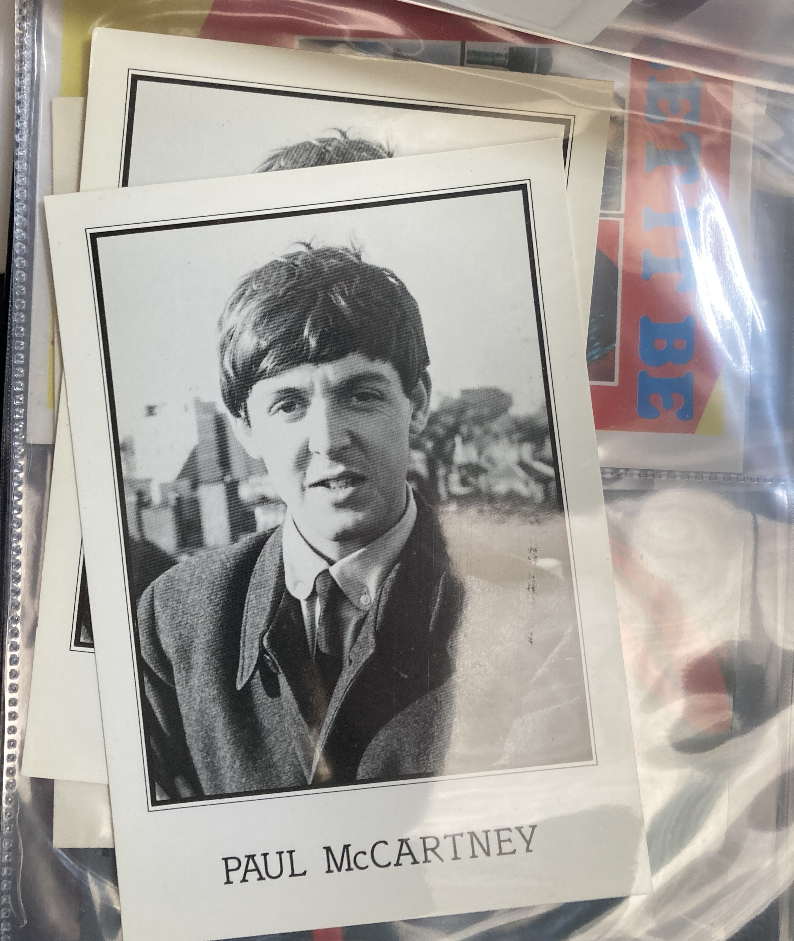 Lot 554 - THE BEATLES - POSTCARD ARCHIVE.