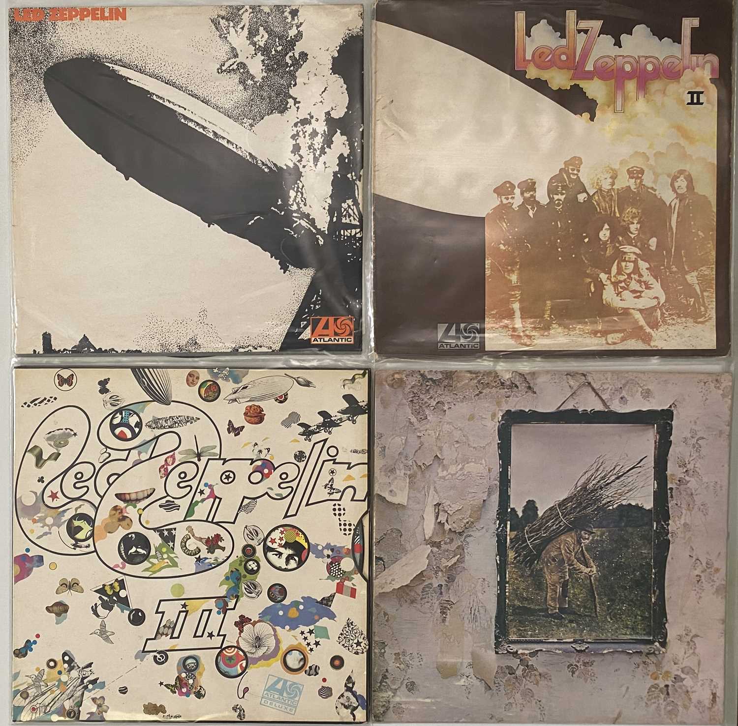 Lot 1040 - LED ZEPPELIN - 'I TO IV' - PLUM ATLANTIC