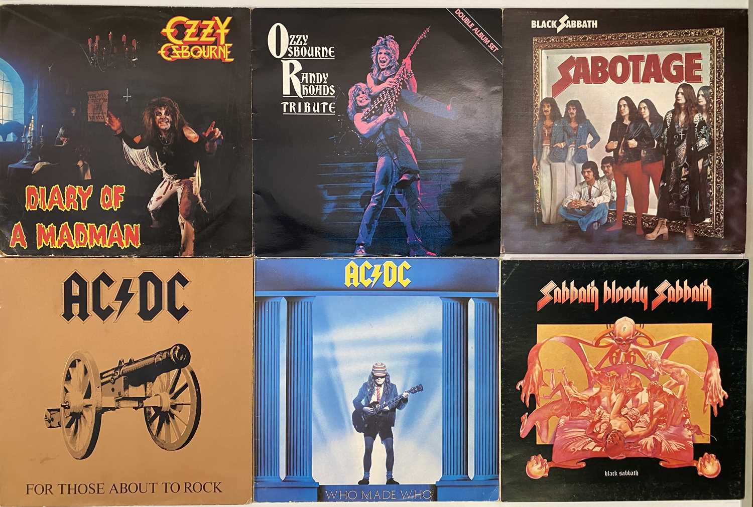 Lot 1123 - HEAVY ROCK/ METAL - LP COLLECTION