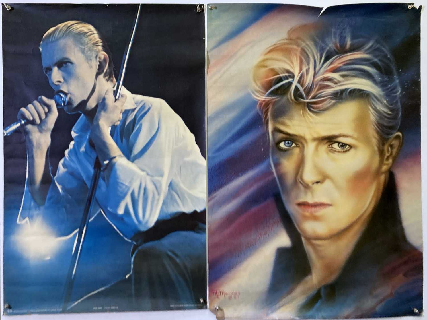 Lot 371 - DAVID BOWIE - POSTERS INC 1970S EXAMPLES.