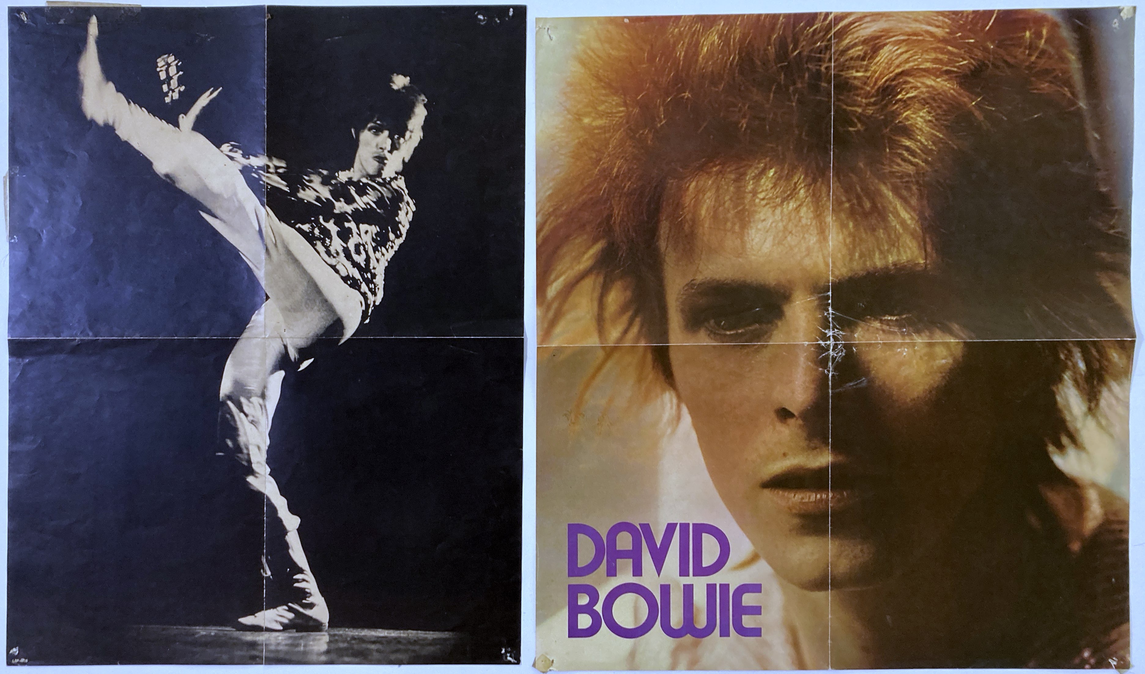 Lot 371 - DAVID BOWIE - POSTERS INC 1970S EXAMPLES.