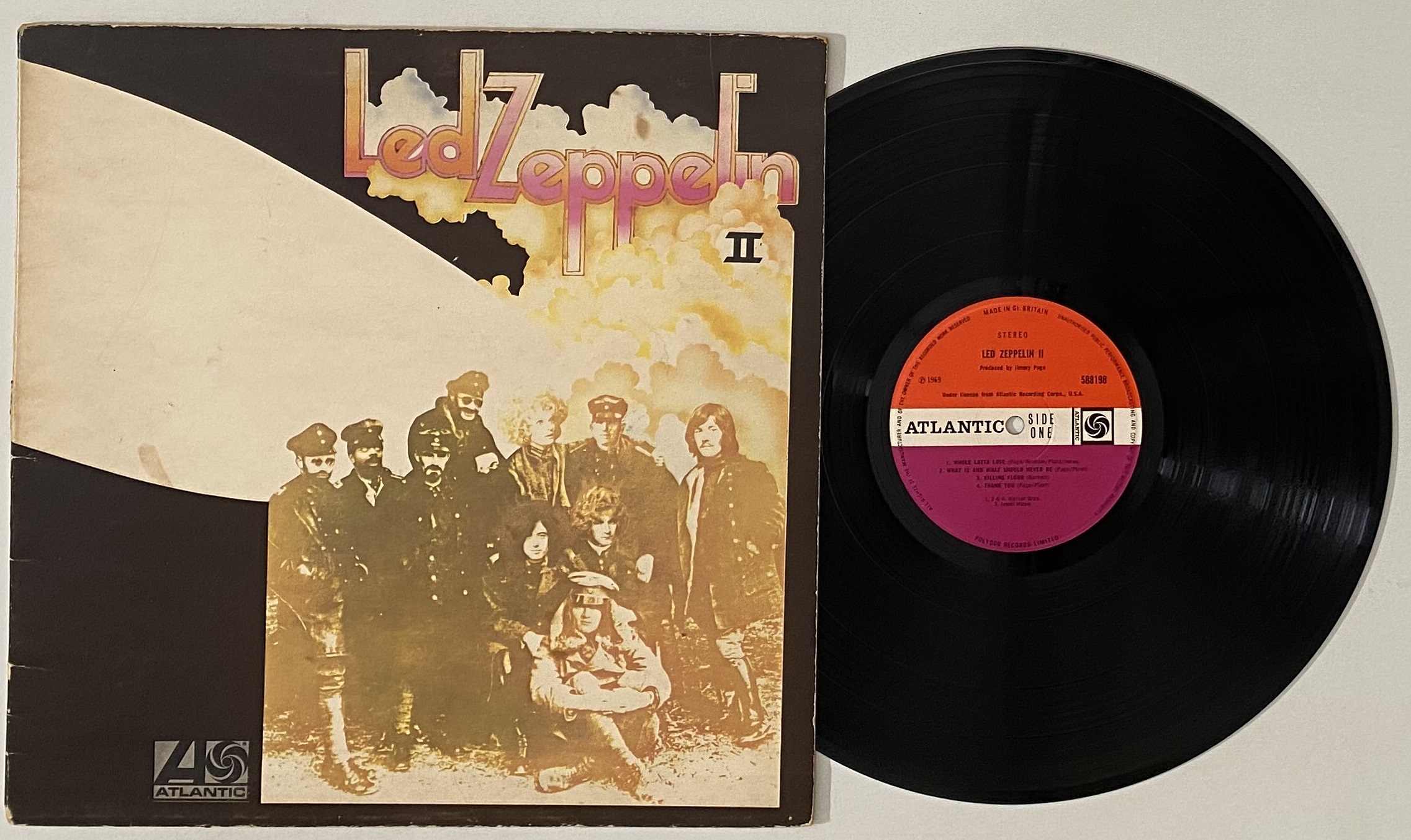 Lot 1130 - LED ZEPPELIN/ PINK FLOYD - LP PACK