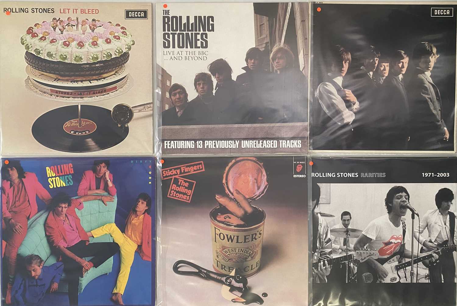 Lot 1092 - THE ROLLING STONES - LP COLLECTION