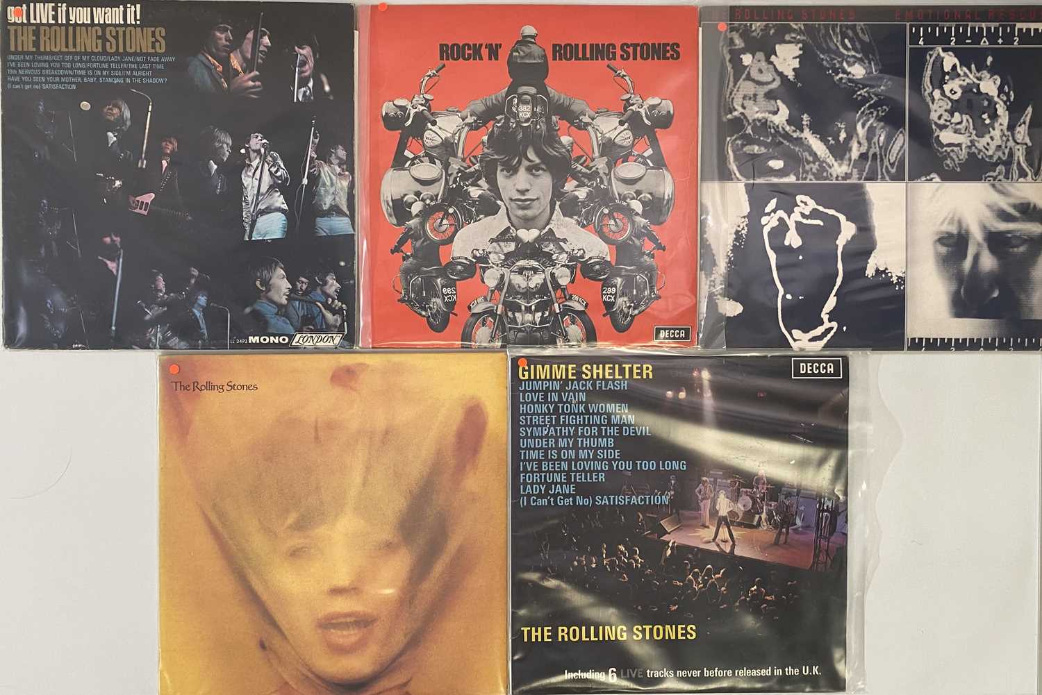 Lot 1092 - THE ROLLING STONES - LP COLLECTION