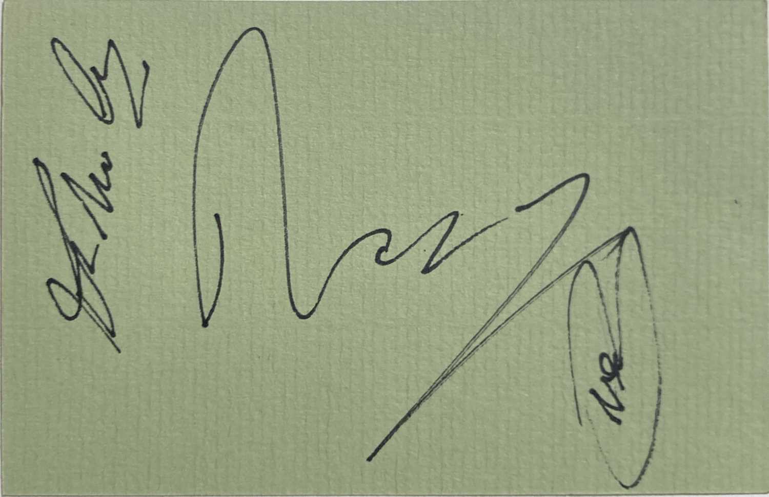 Lot 342 - BEE GEES - AUTOGRAPH COLLECTION.