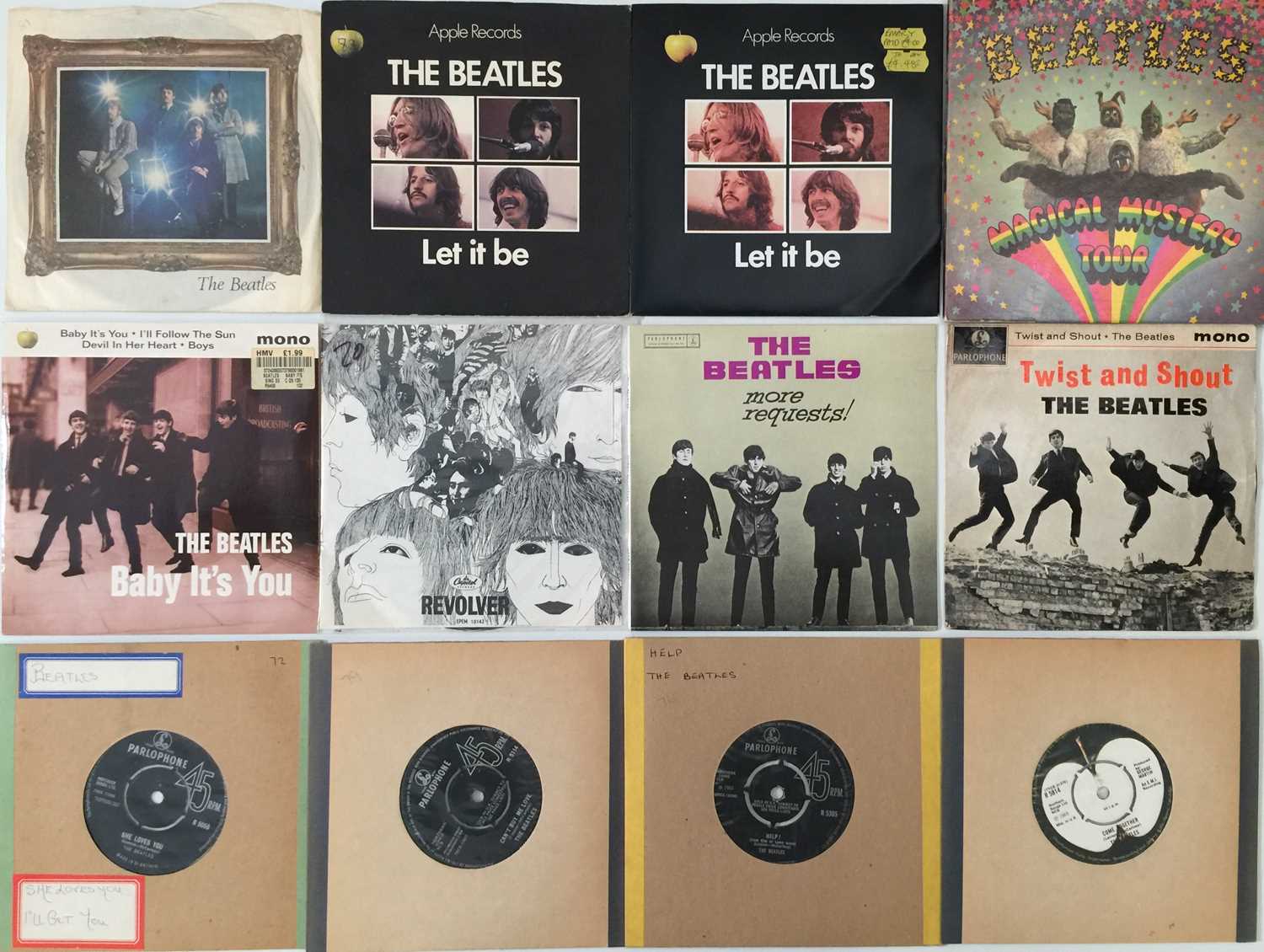 Lot 1144 - THE BEATLES - 7"/EP COLLECTION