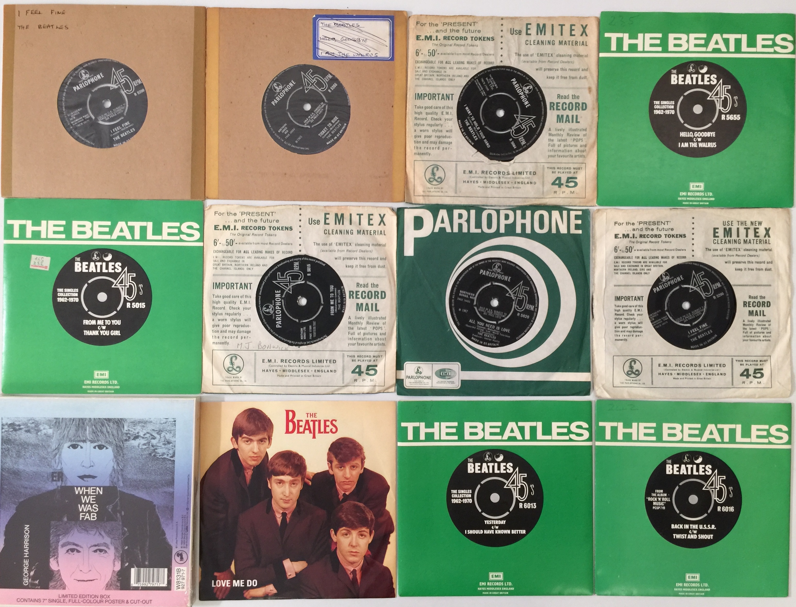Lot 1144 - THE BEATLES - 7"/EP COLLECTION