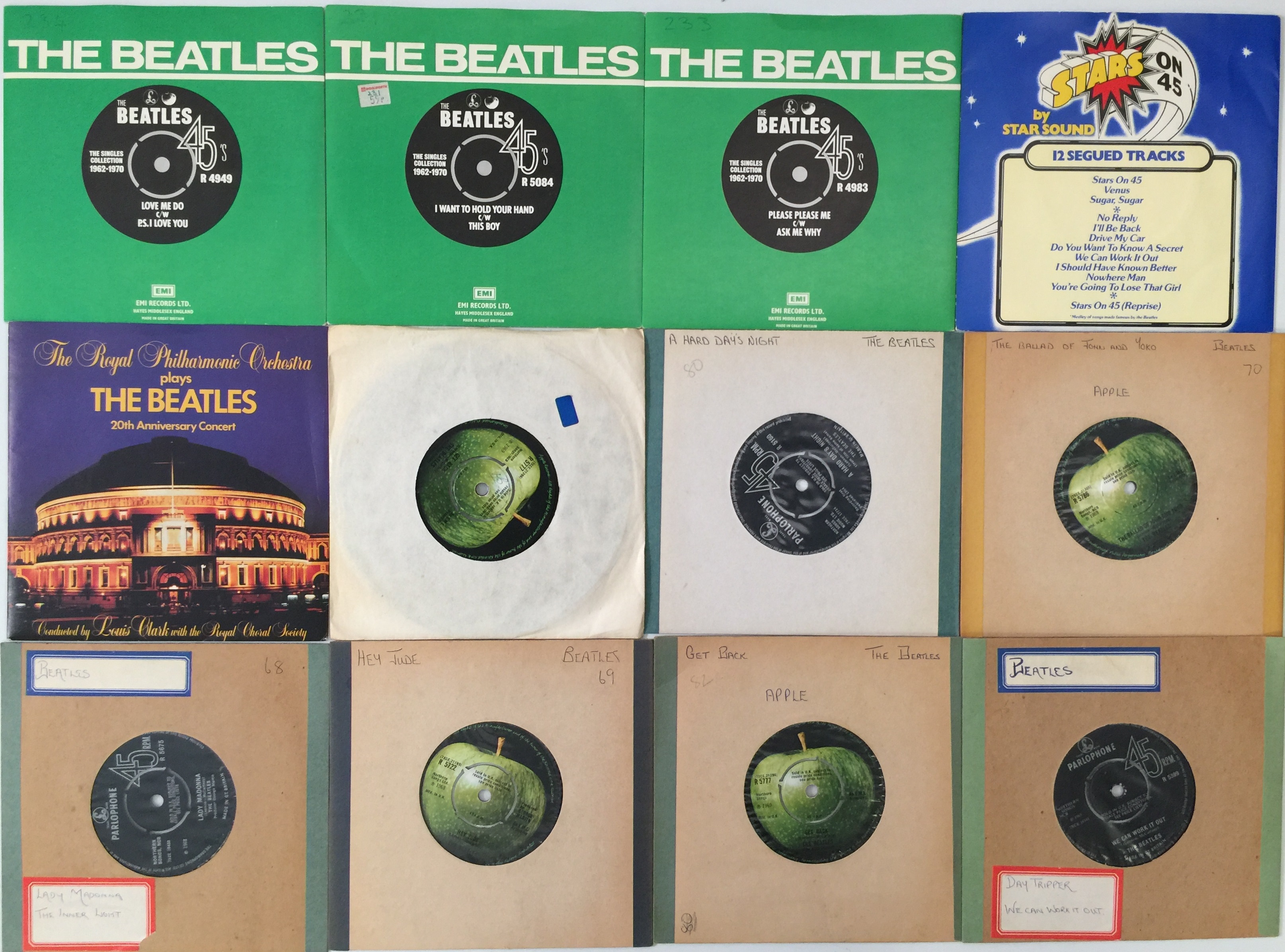 Lot 1144 - THE BEATLES - 7"/EP COLLECTION