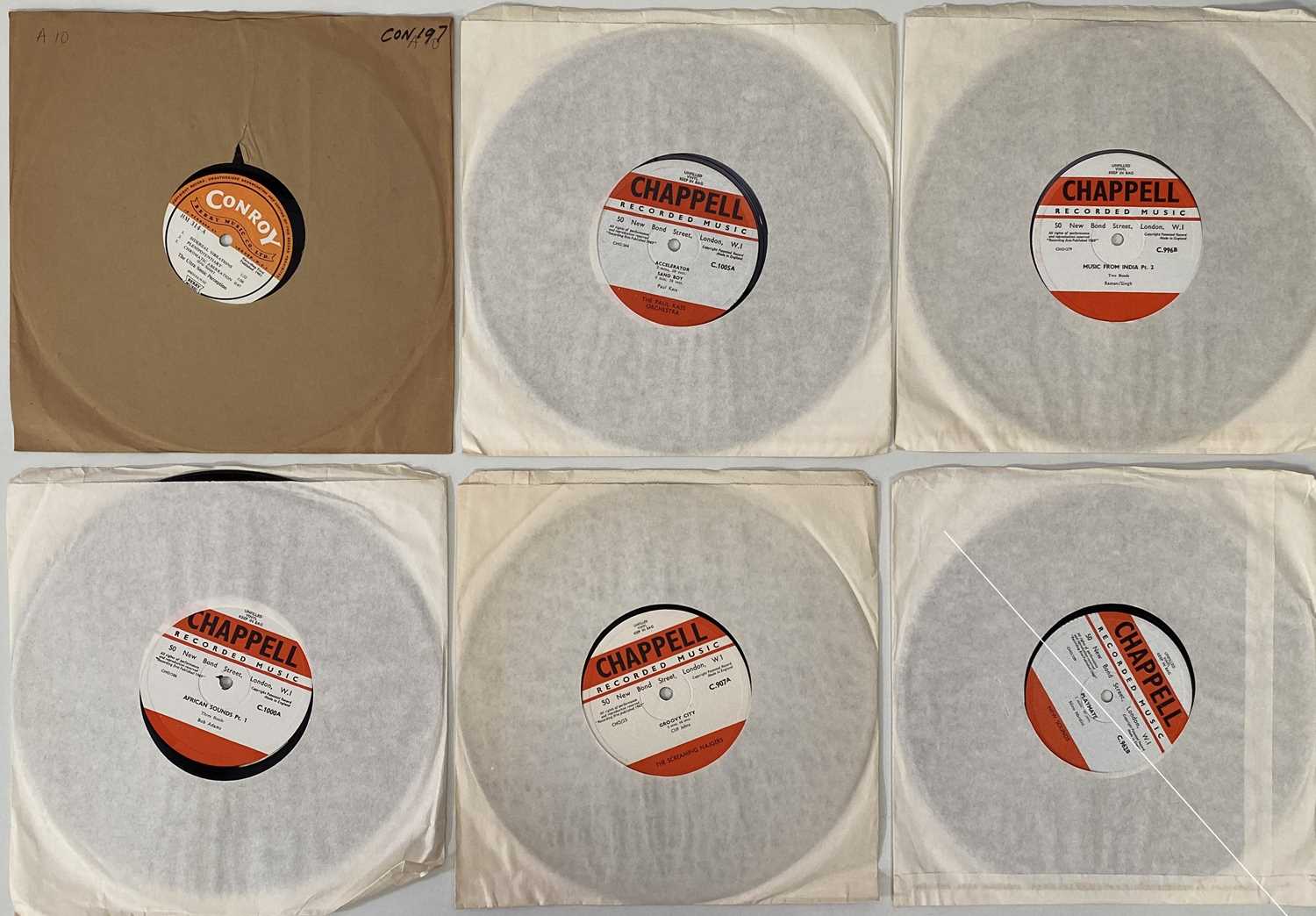 Lot 924 - LIBRARY MUSIC -10" COLLECTION