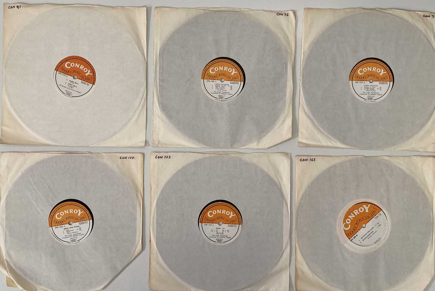 Lot 924 - LIBRARY MUSIC -10" COLLECTION