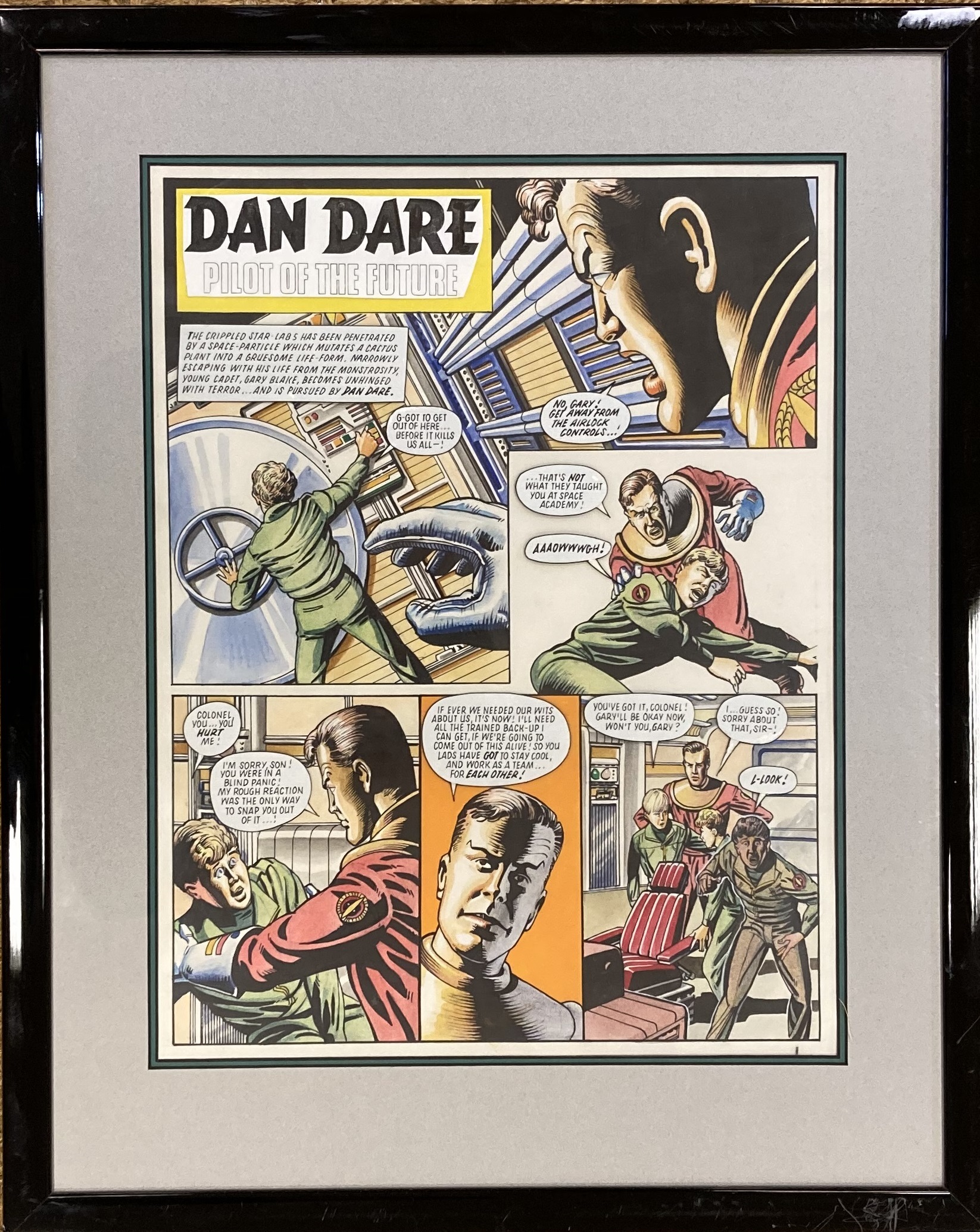 Lot 12 - DAN DARE ORIGINAL STRIP